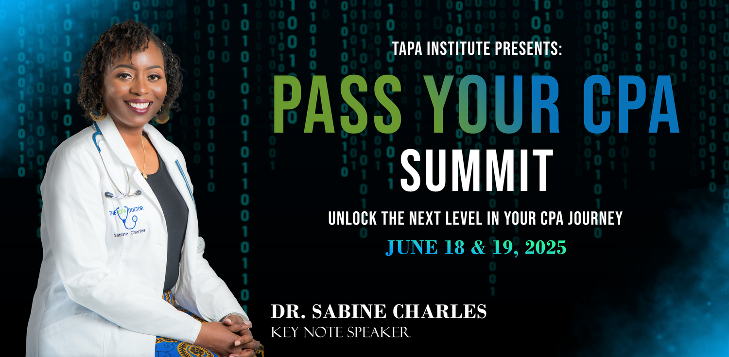 Live CPA Virtual Summits: Boost Your CPA Exam Success - TAPA Institute