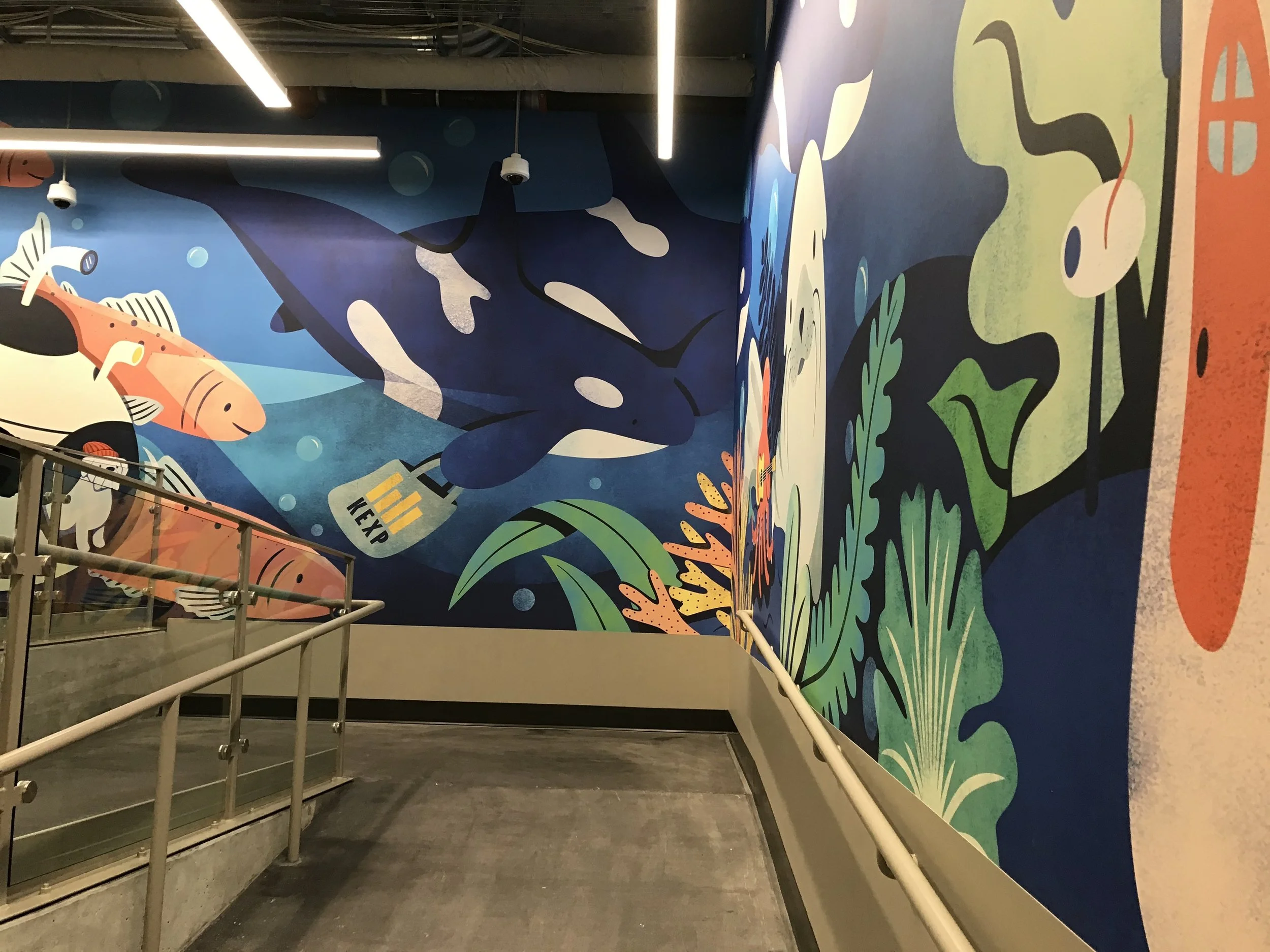 Seattle Target Mural — Gillian Levine