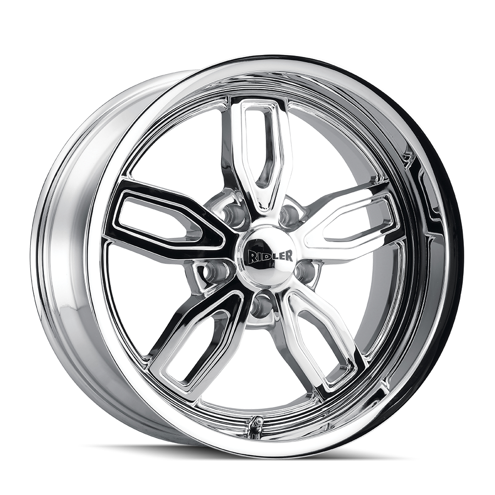 Ridler Wheels — 608 Grey W/ Milled Spokes