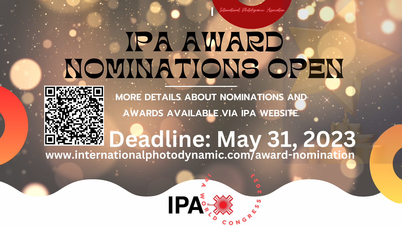 IPA 2023 Award Nominations Now Open — International Photodynamic ...