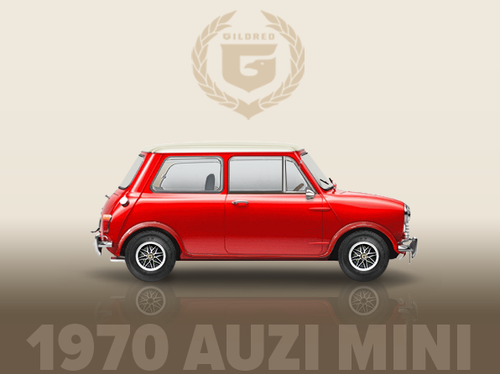 Classic Mini Cooper Side View