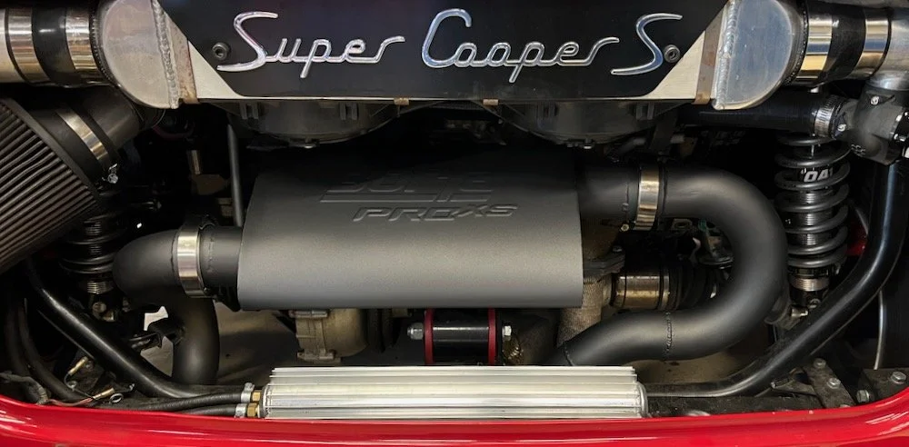 1974 Super Cooper Type S with Acura J32 V6 producing 500 horse power ...