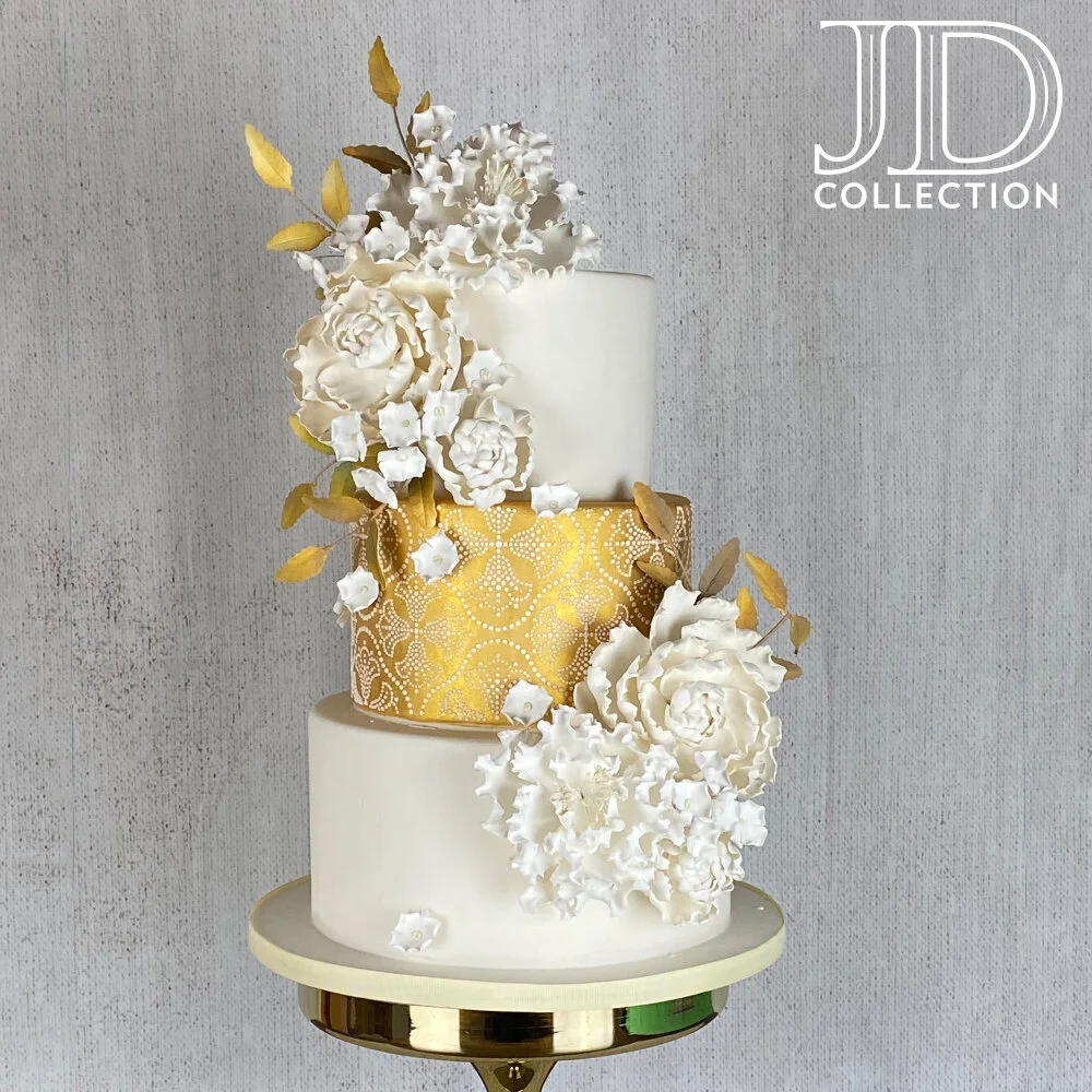 JD Collection | Semi-Custom Wedding Cakes | Julie Deffense