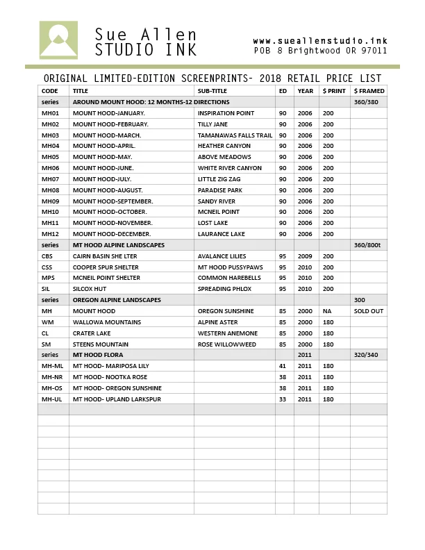 ORDER Sue Allen - Studio Ink — Sue Allen Studio . Ink