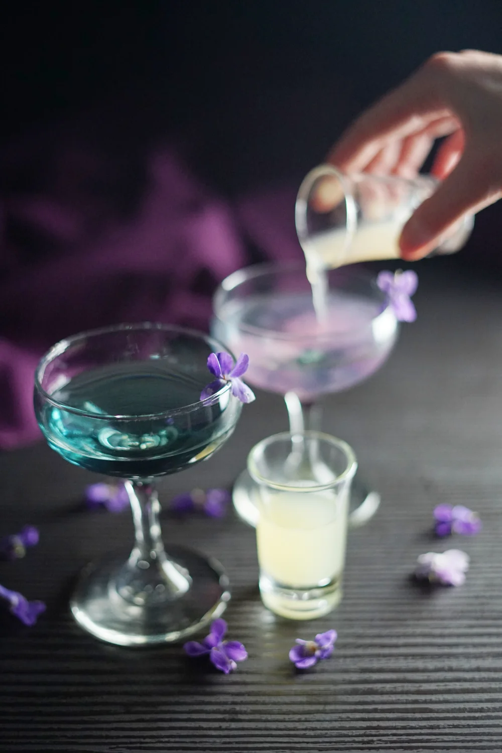 Wild Violet Color-Changing Cocktails and the Magic of Concoctions — The ...