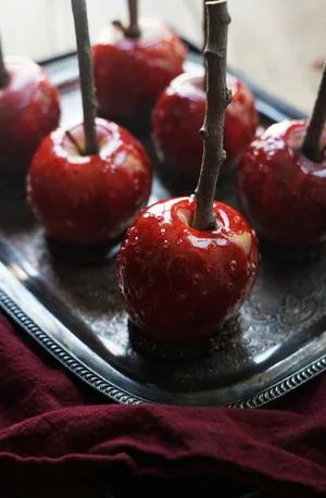 Witching Weather: Maple Candied Apples with Popped Amaranth — The ...