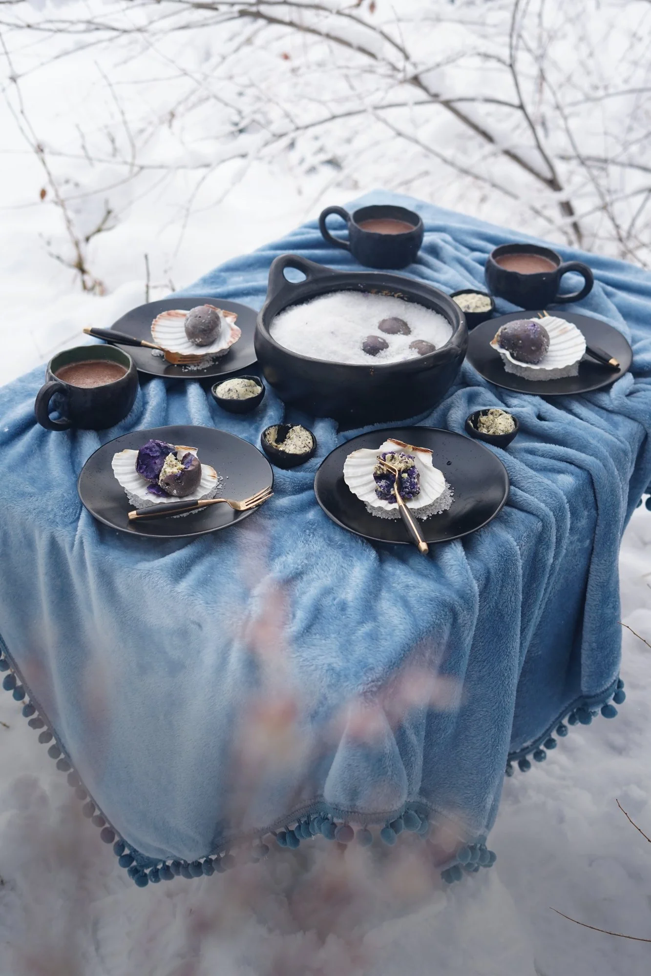 The Magic of Winter Picnics: Seaweed Butter and Salt-Roasted Potatoes ...