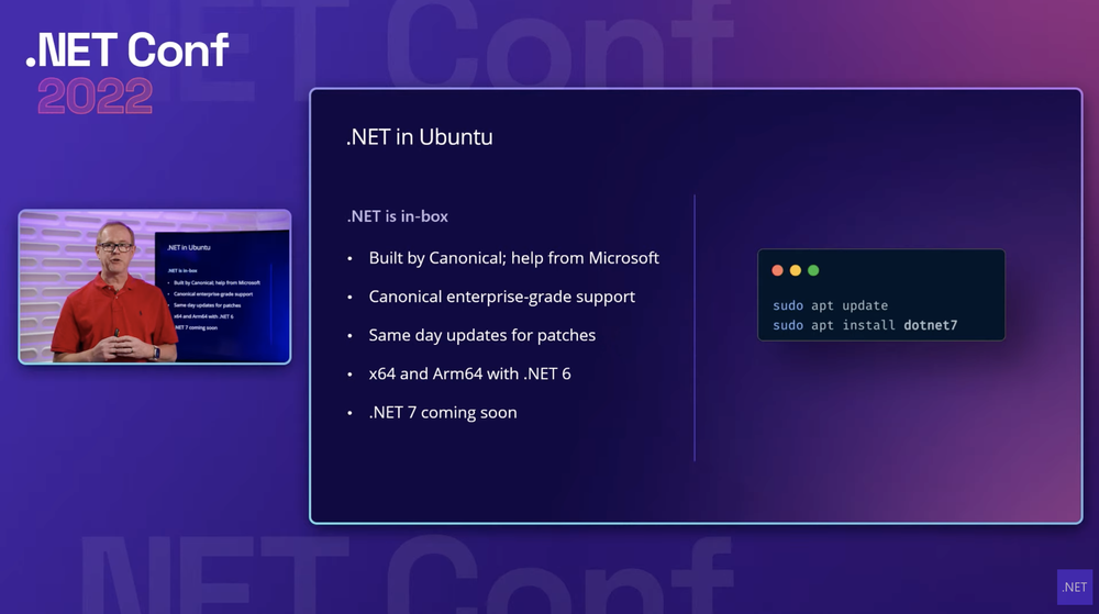 Highights from the Microsoft .NET Conf 2022 Keynote & .NET 7 Launch by ...