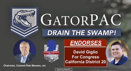 GatorPAC Endorses David Giglio for Congress in California's 20th ...
