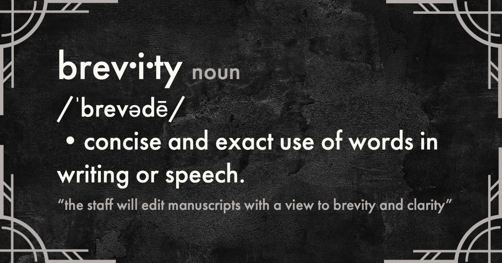 Editing — SciFiOhMy