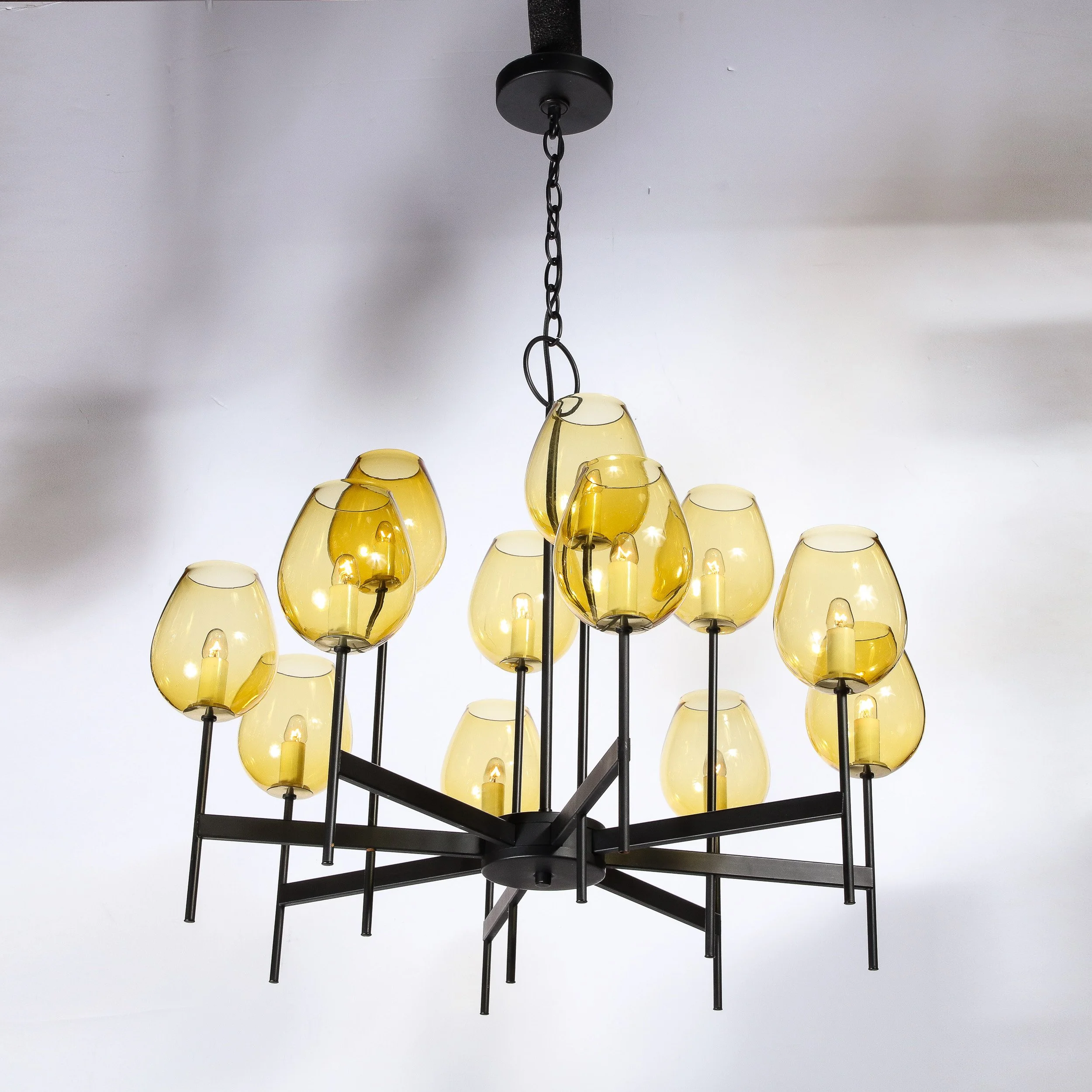 Mid-Century Chandeliers — High Style Deco
