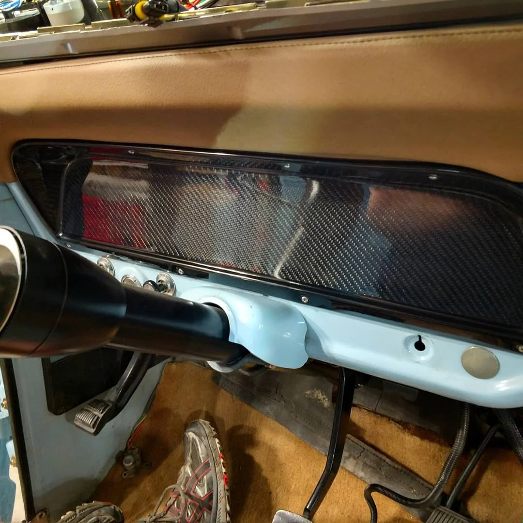 67-72 F100 Blank Slate Gauge Cluster Bezel — Munssey Speed