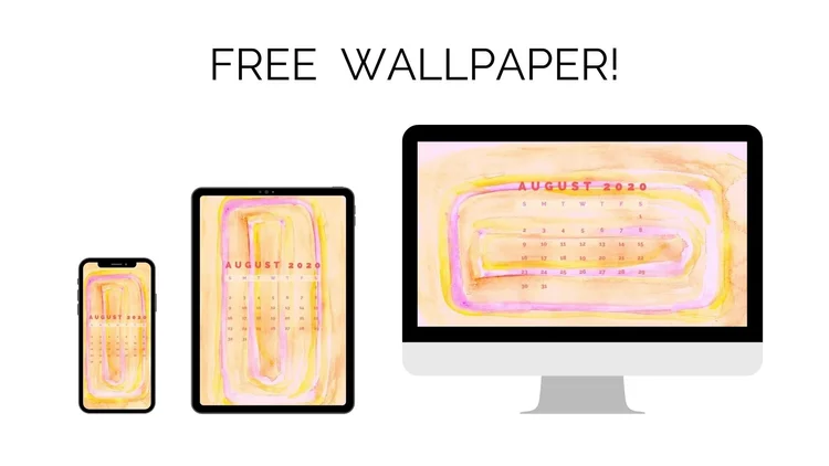 August 2020 Calendar Downloadable Calendar Wallpaper — Octopus Connection