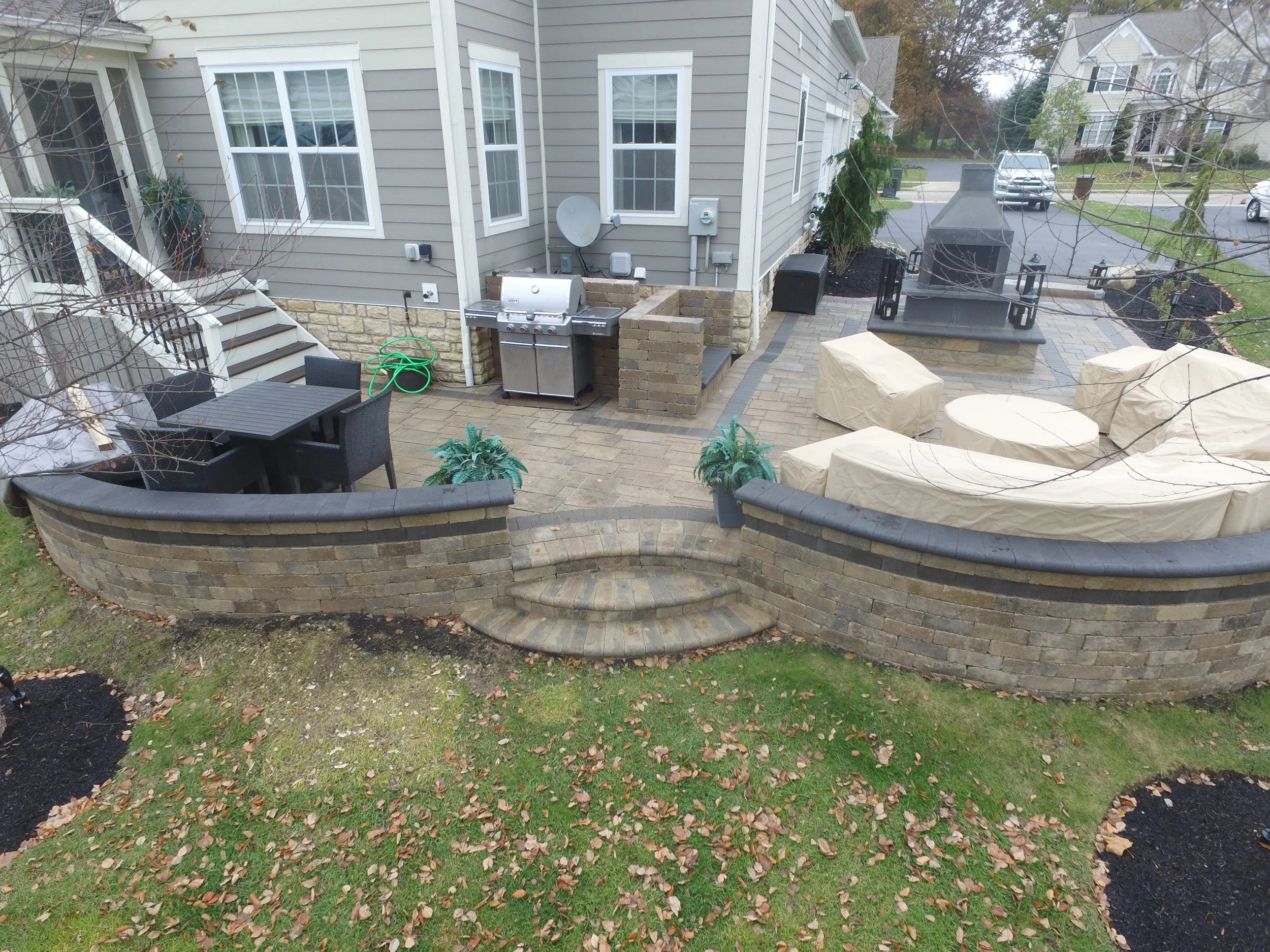 Retaining Walls & Seat Walls — 9 Trees Landscape Construction