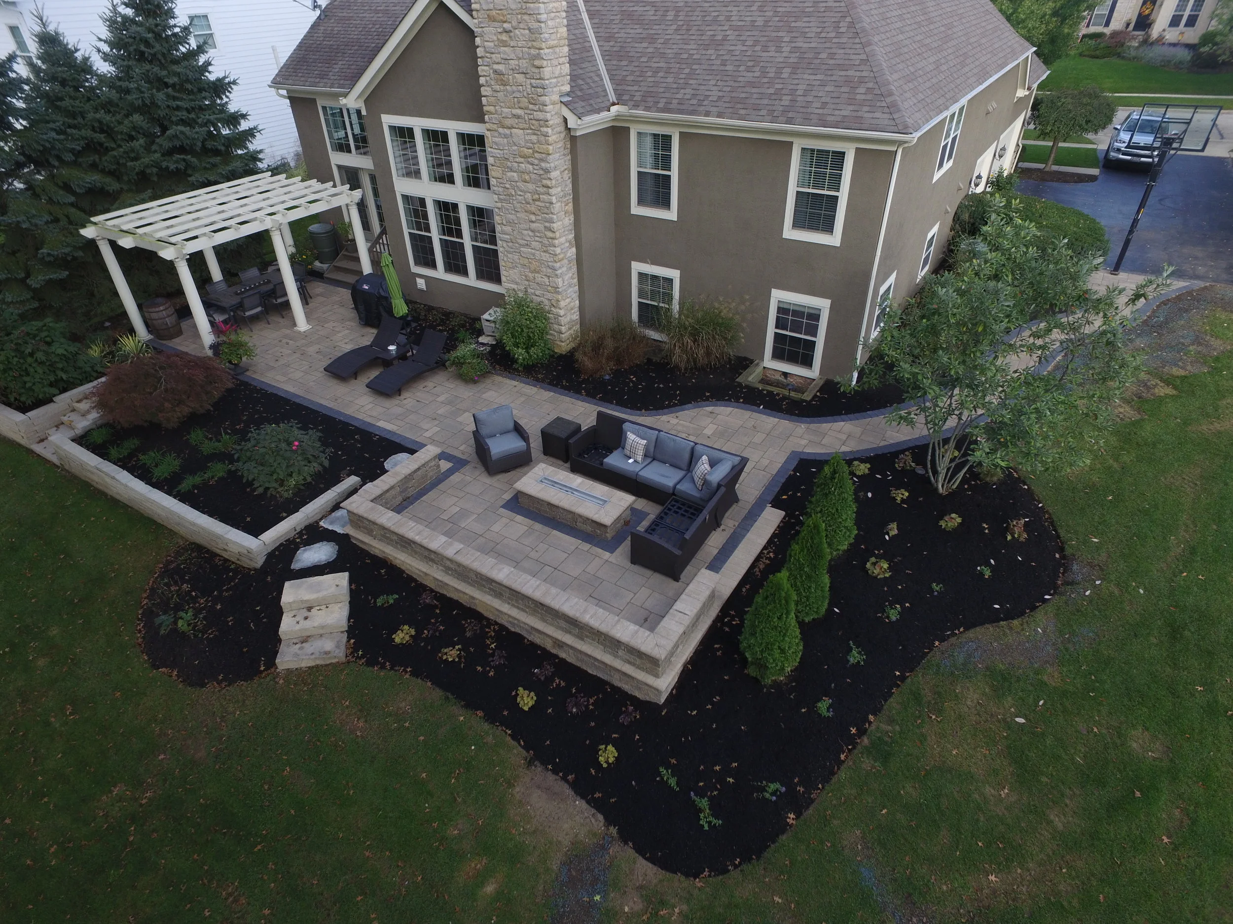 Paver Patios & Driveways — 9 Trees Landscape Construction