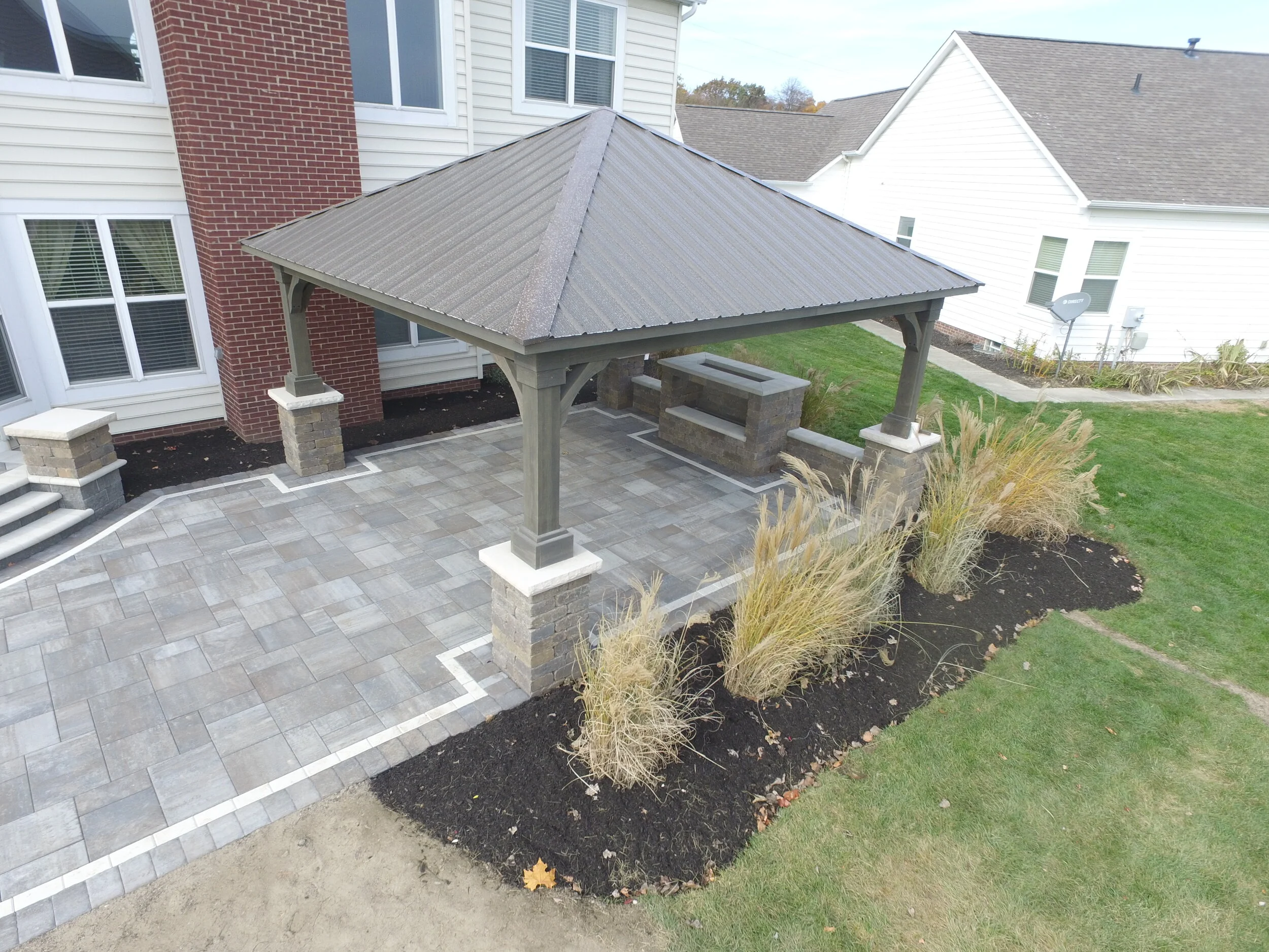 Pergolas and Pavilion patio Structures — 9 Trees Landscape Construction