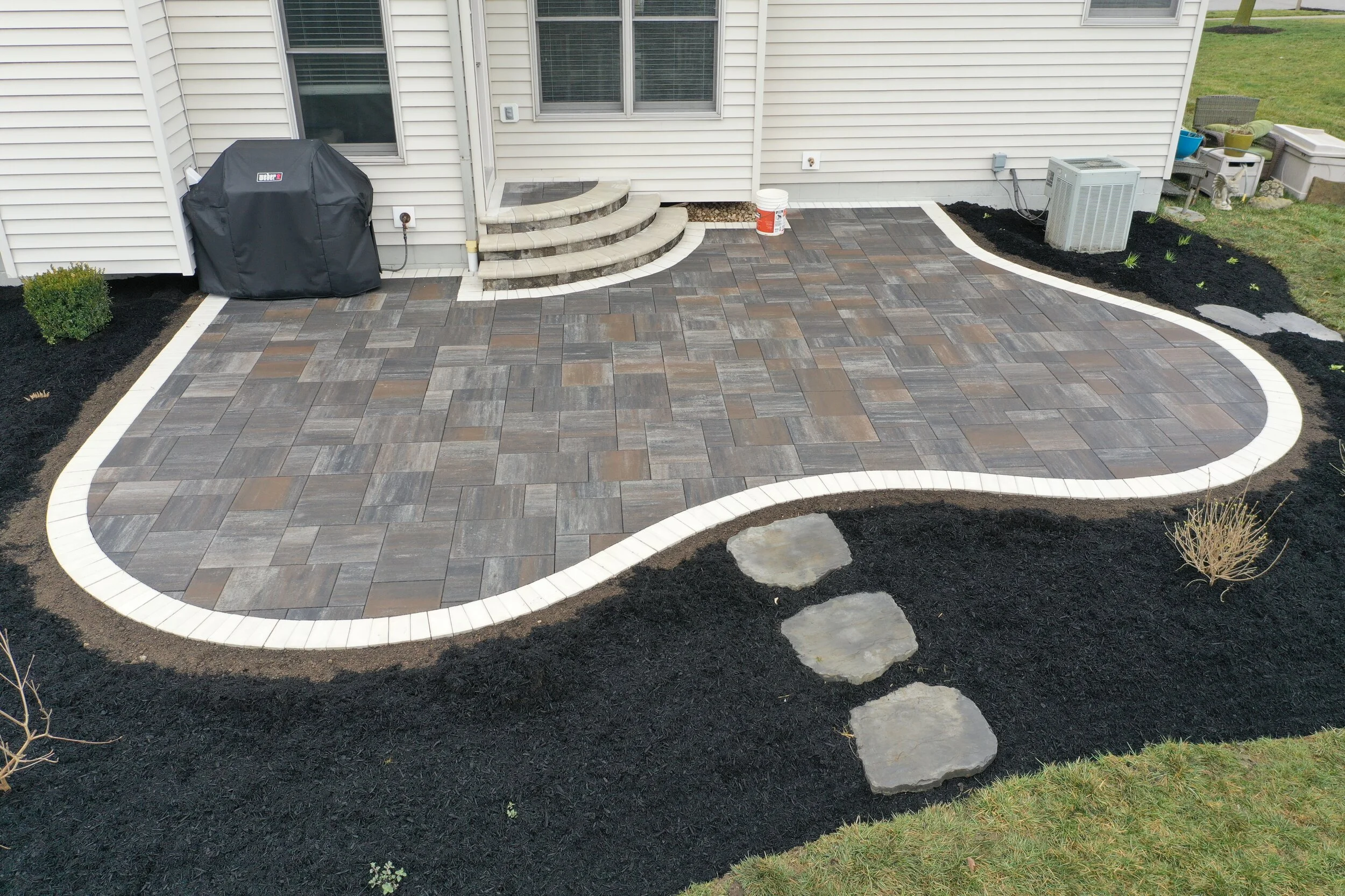 Paver Patios & Driveways — 9 Trees Landscape Construction