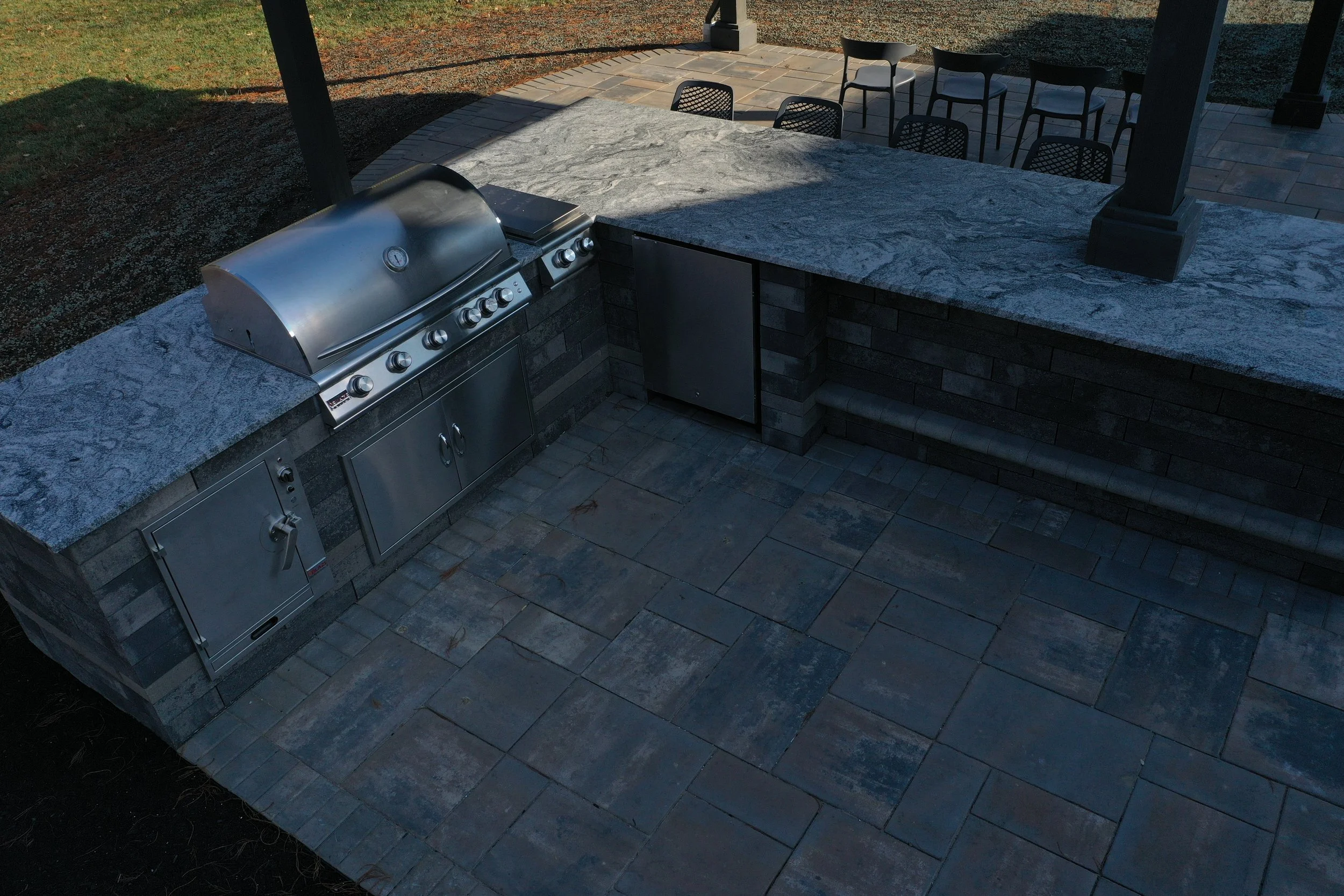 Outdoor Kitchens and Built In Grills — 9 Trees Landscape Construction