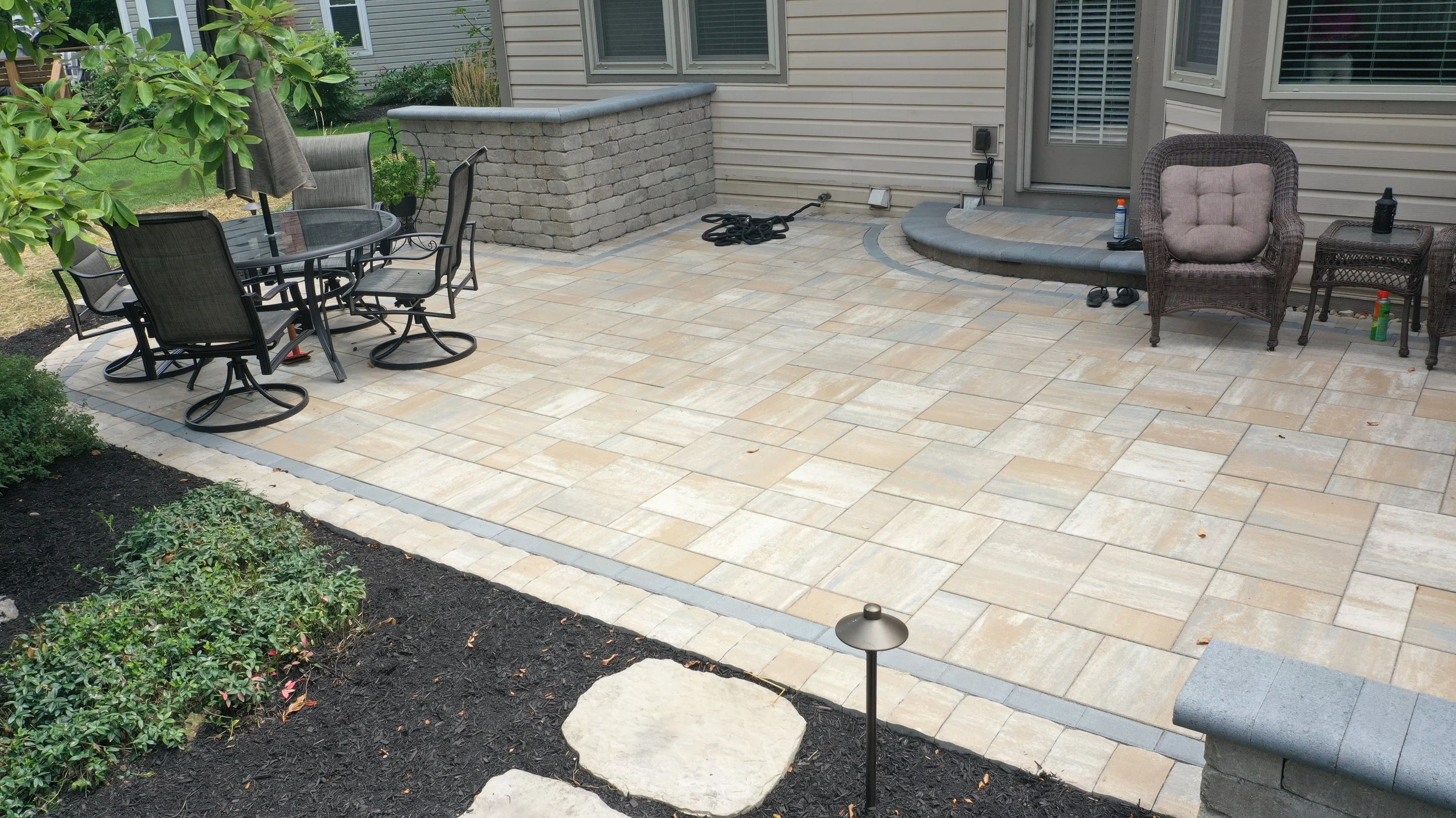 Paver Patios & Driveways — 9 Trees Landscape Construction