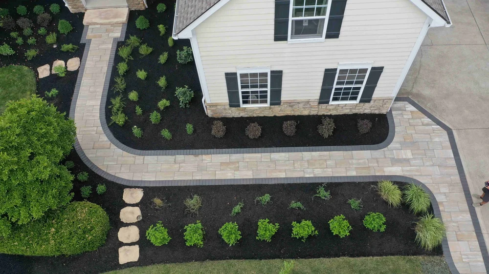 Front Walkway Pavers New Re Design Front Entrance With Walkway ,pavers