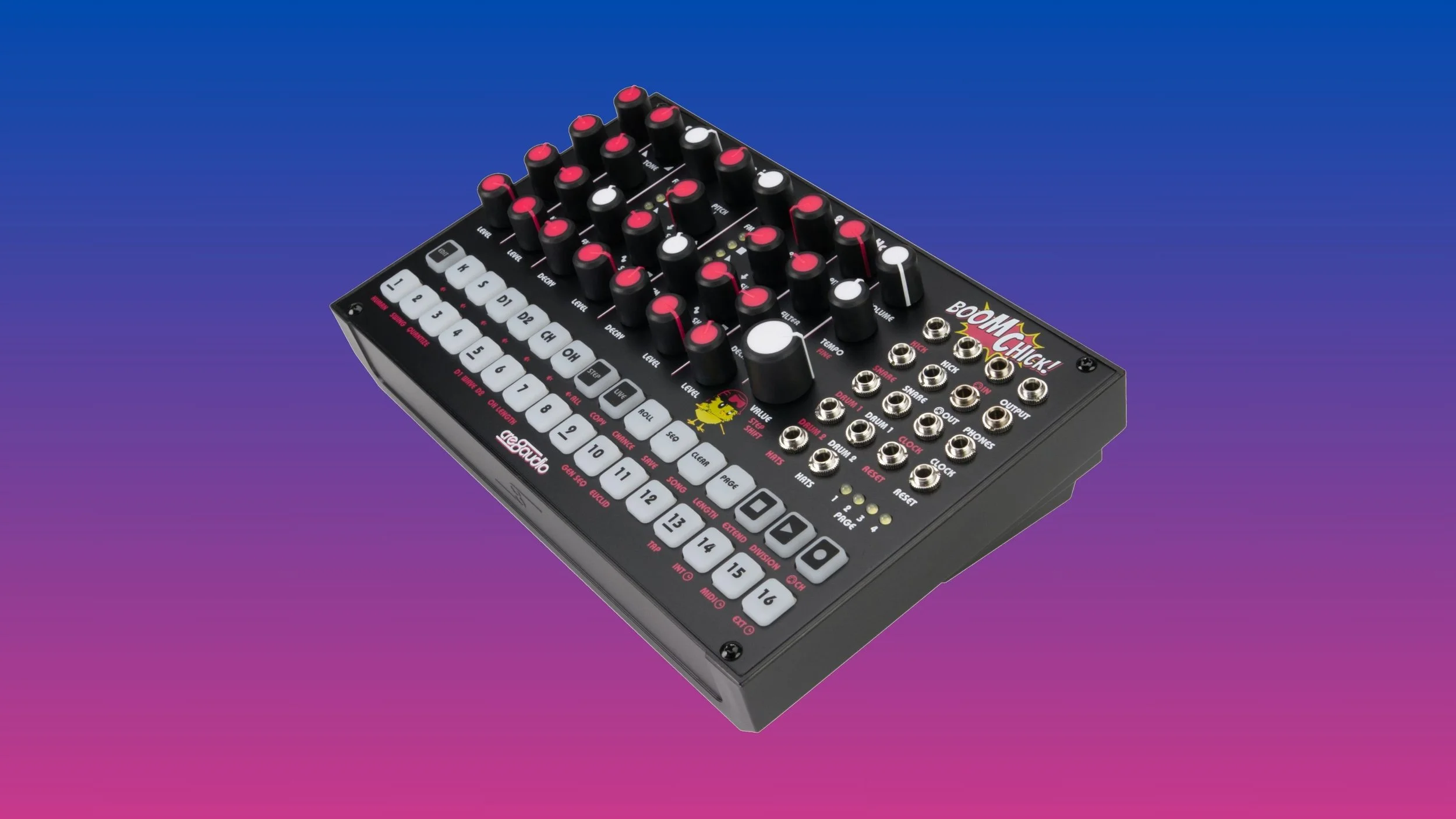 Cre8audio Boom Chick: A New Analog Drum Machine With Modular DNA ...