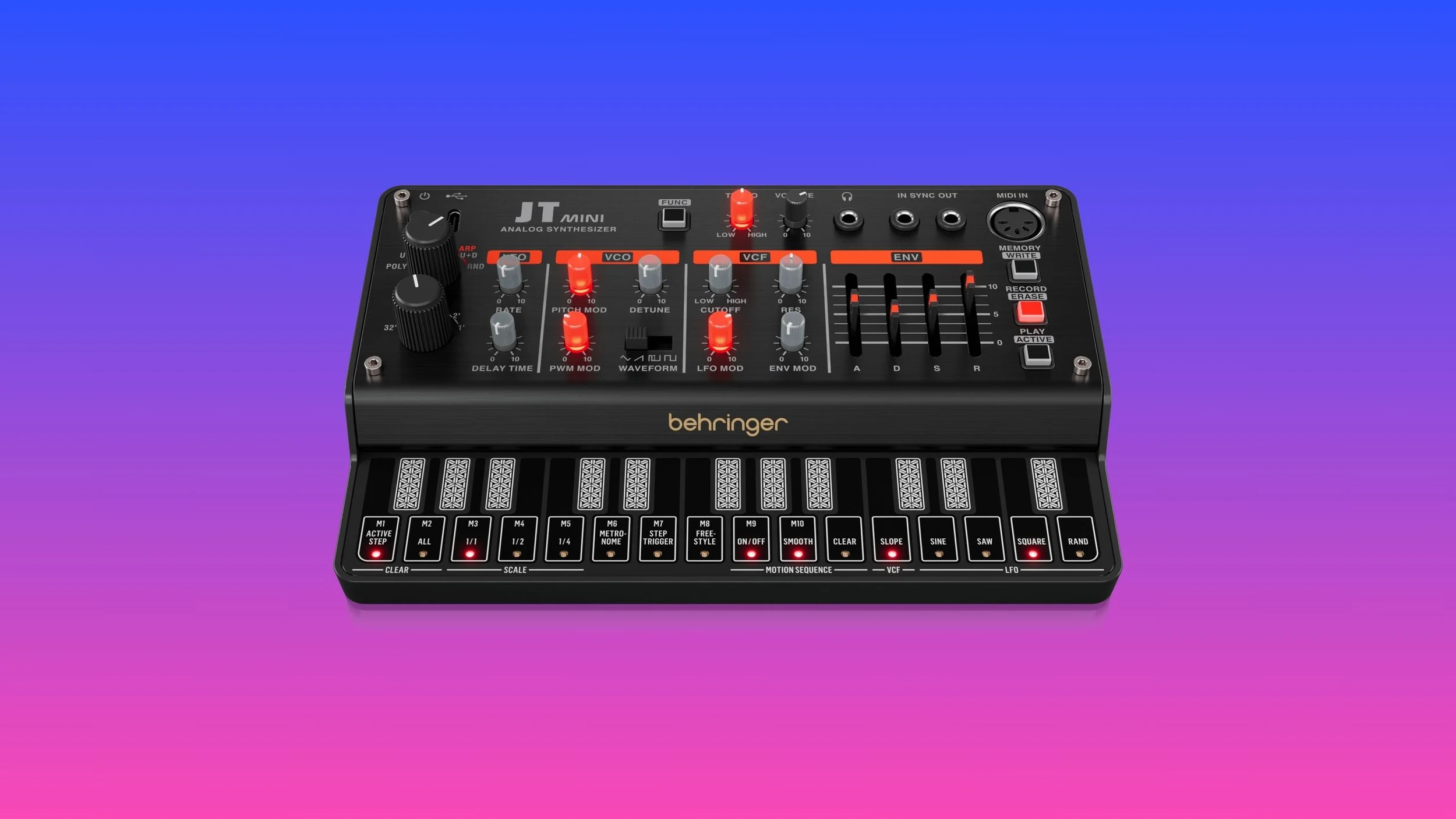 Meet the Behringer JT Mini: A Pocket-Sized Analog Synth with Big ...