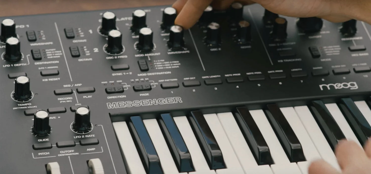 Moog Unveils the Messenger: Wavefolding, Multimode Ladder Filter & Next ...