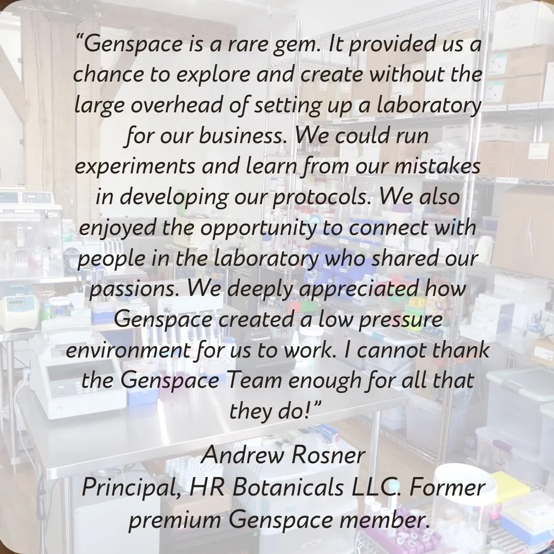 About the Lab — Genspace