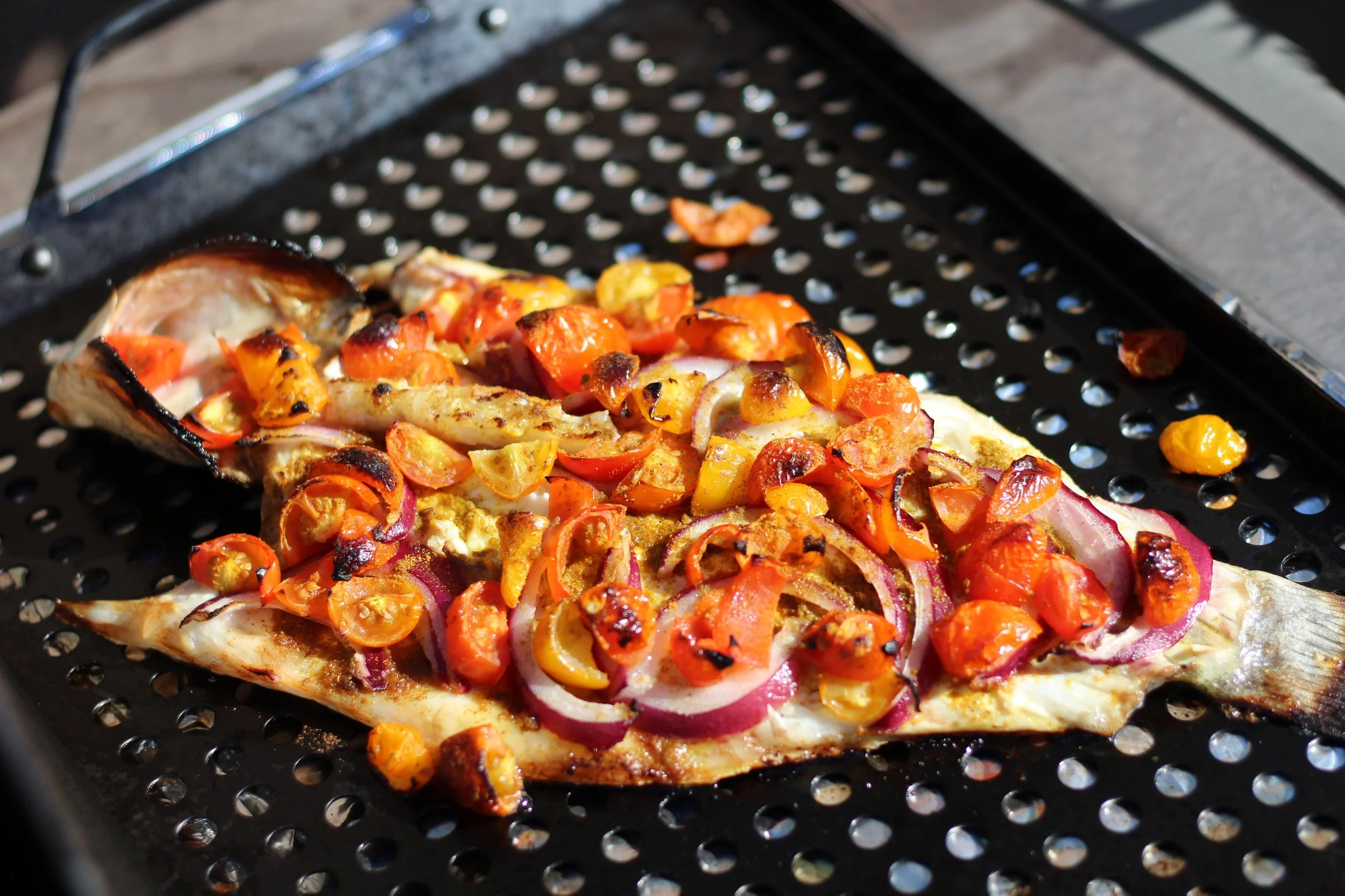 Iraqi grilled fish | masgouf — Cardamom and Tea