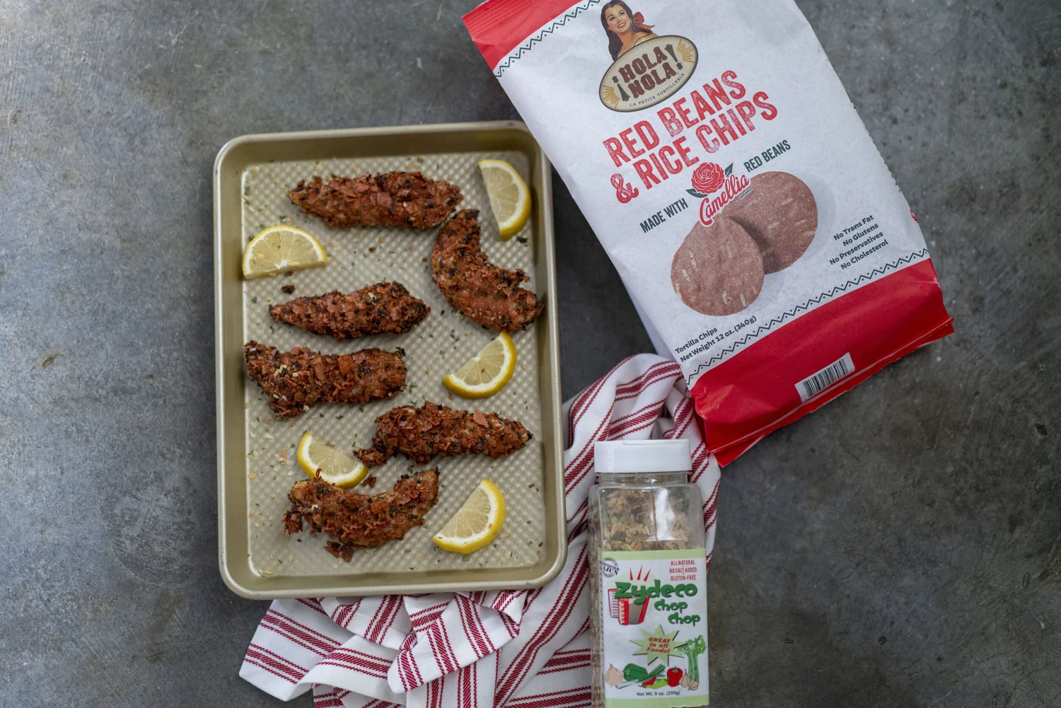Zydeco Chop Chop Red Beans & Rice Chicken Tenders — Zydeco Chop Chop