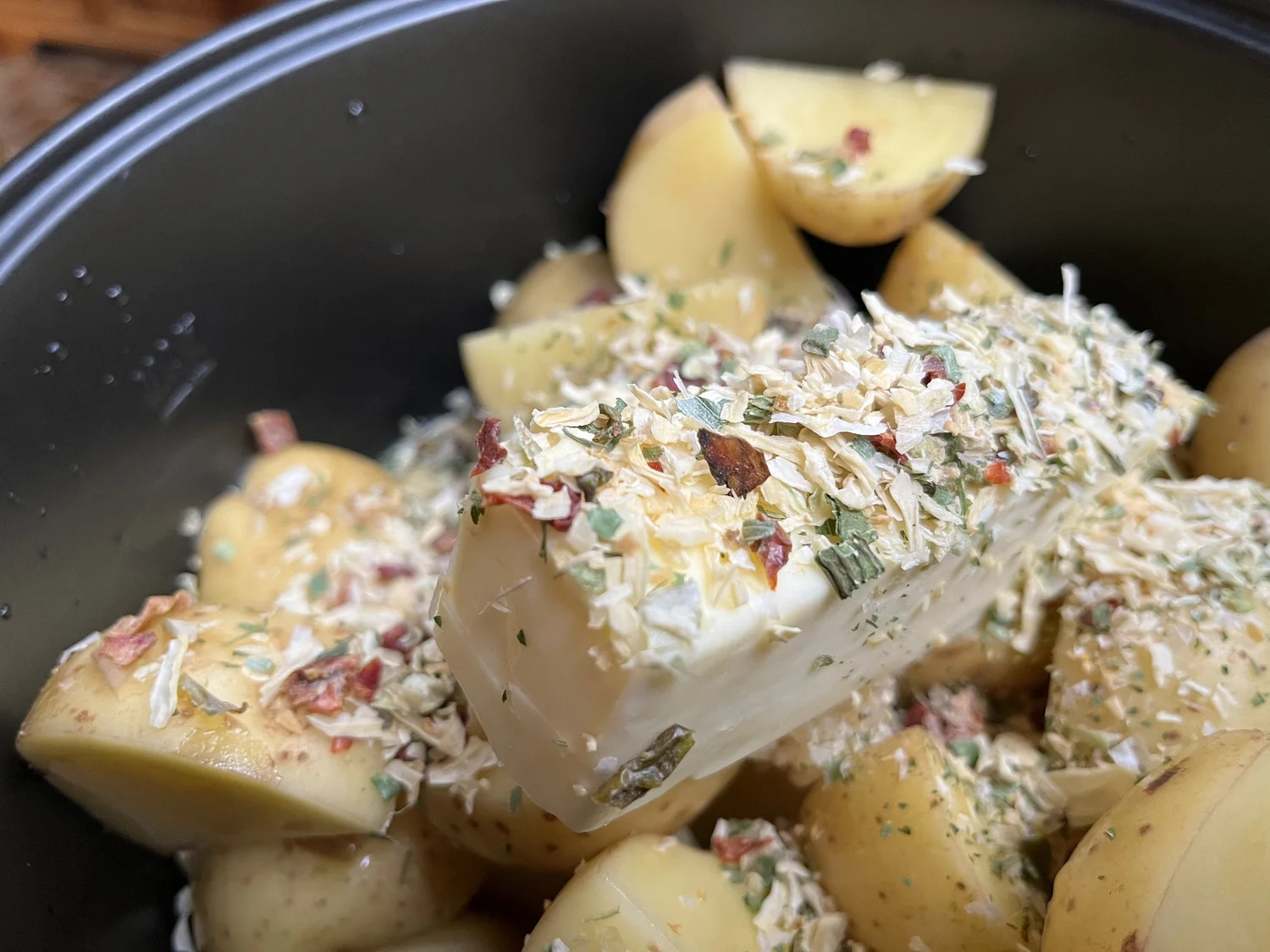 Zydeco Chop Chop Rice Cooker Mashed Potatoes — Zydeco Chop Chop