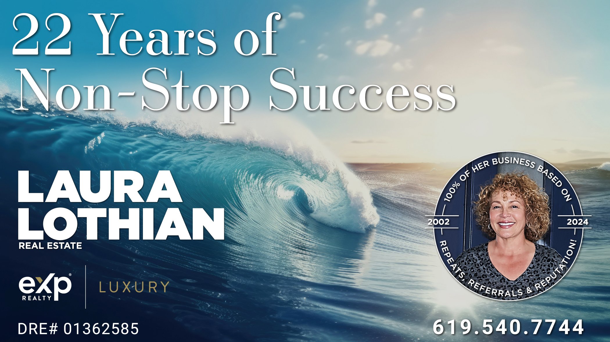 Laura Lothian REALTOR® DRE#01362585 exp realty
