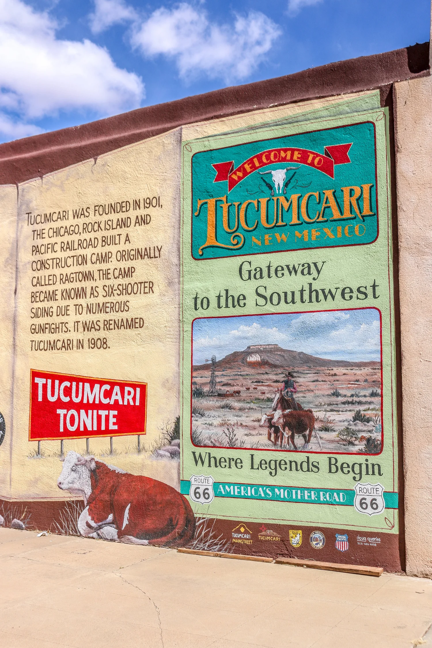 Snapshots: Tucumcari - Getting My Kicks on Route 66 — Miles 2 Go