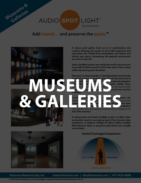 Focused Audio Technology | Audio Spotlight by Holosonics