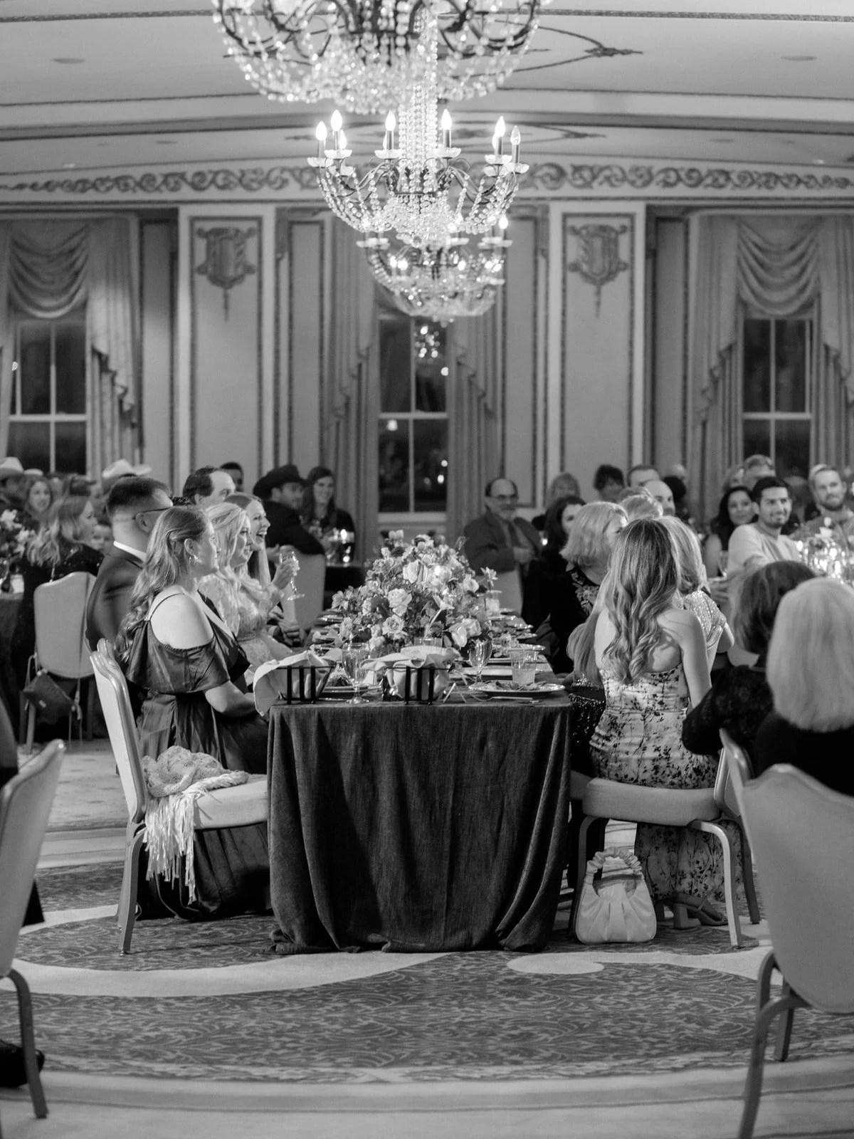Elegant Western: Rehearsal Dinner | Hotel Settles | Becca & Grant