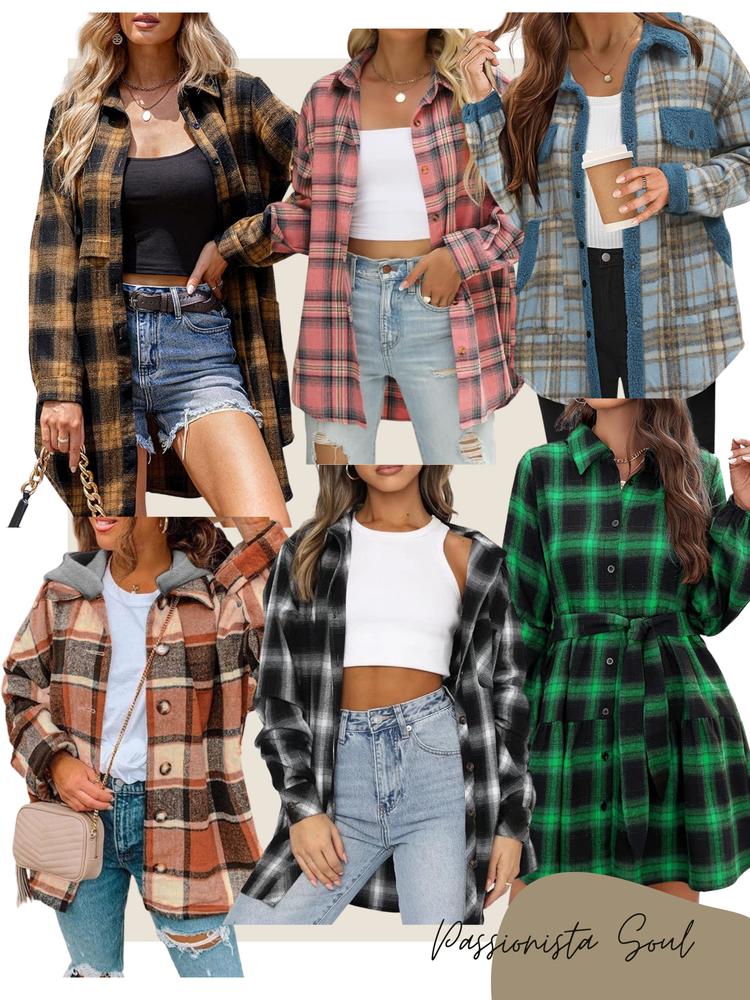 Cozy and Stylish Flannels on Amazon for Fall 2024 — Passionista Soul