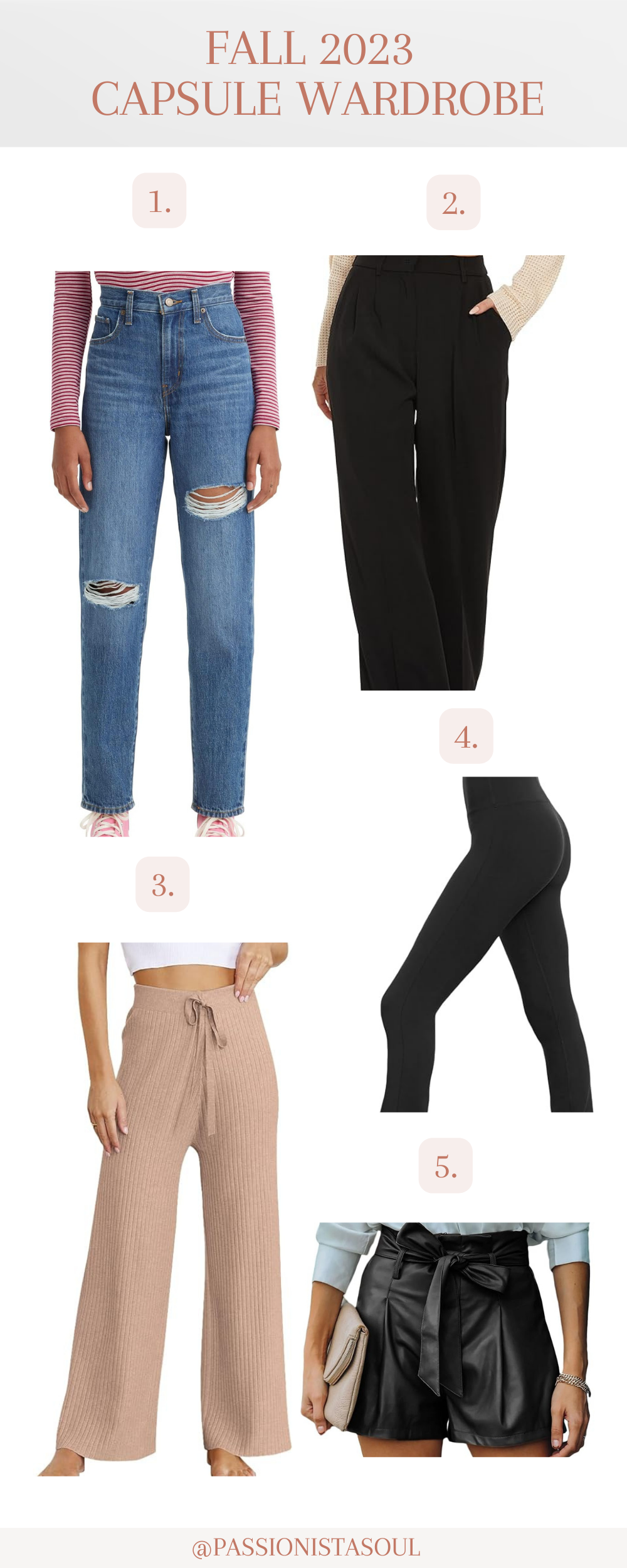 How To Build A Fall Capsule Wardrobe in 2023 — Passionista Soul