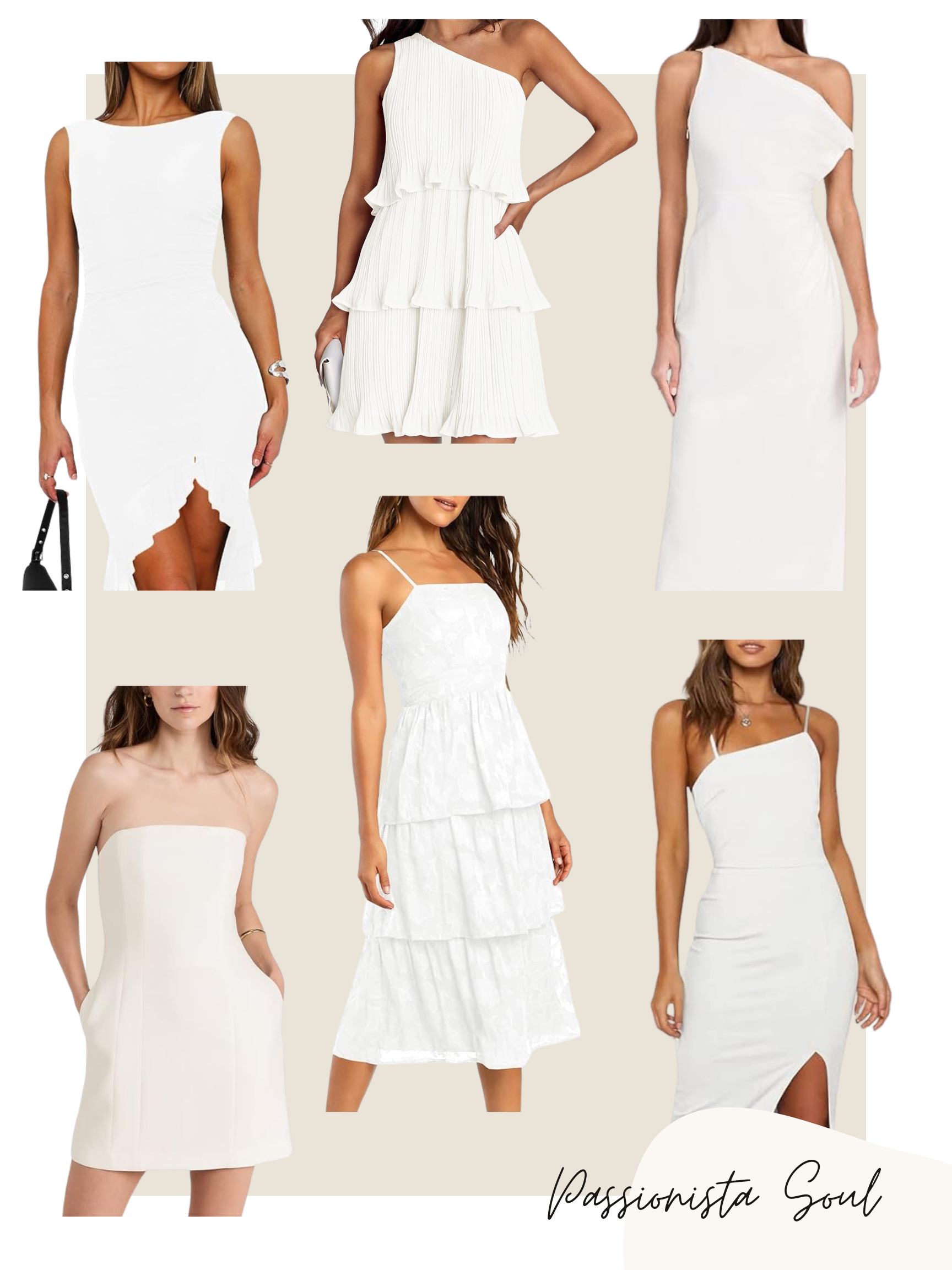 My Favorite White Dresses For Graduation | at Amazon — Passionista Soul