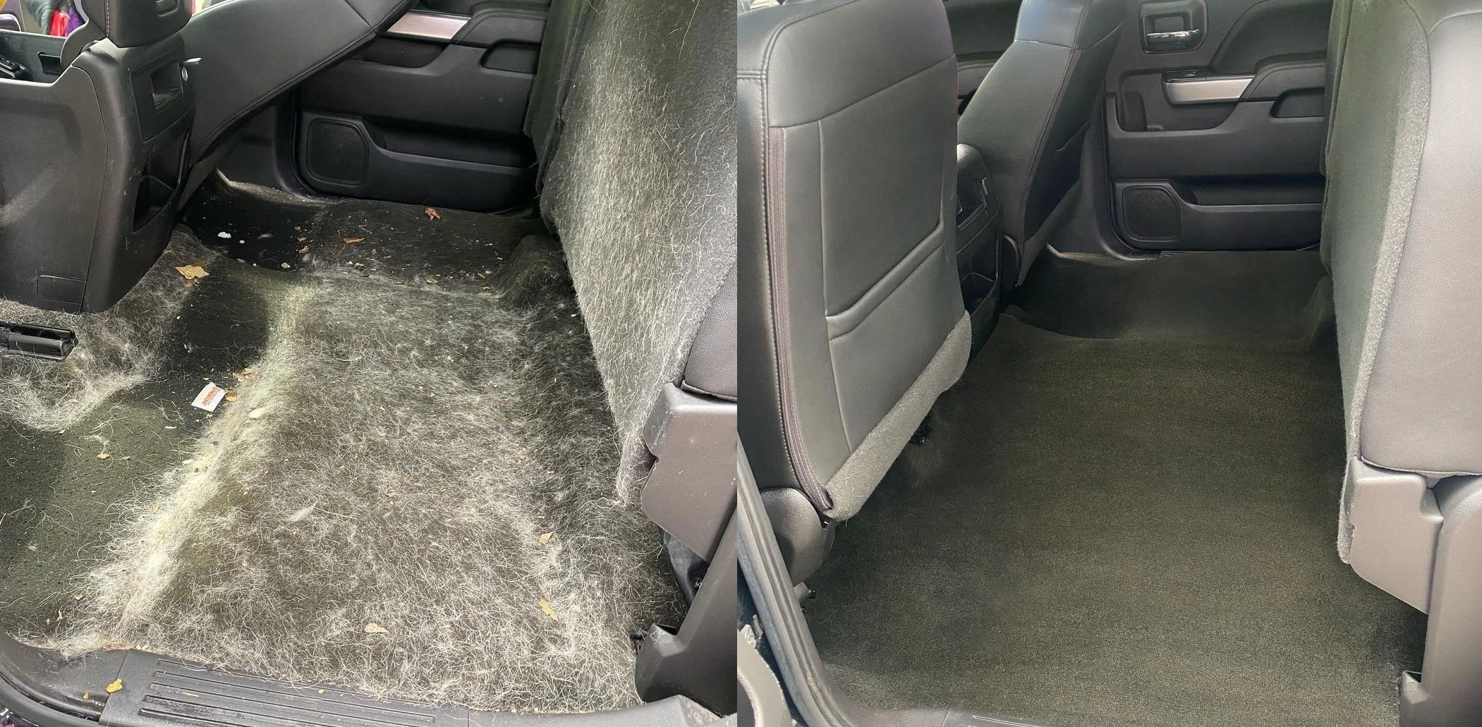 Dog Hair Pet Hair Removal — Super Carwash Detailing Ltd.