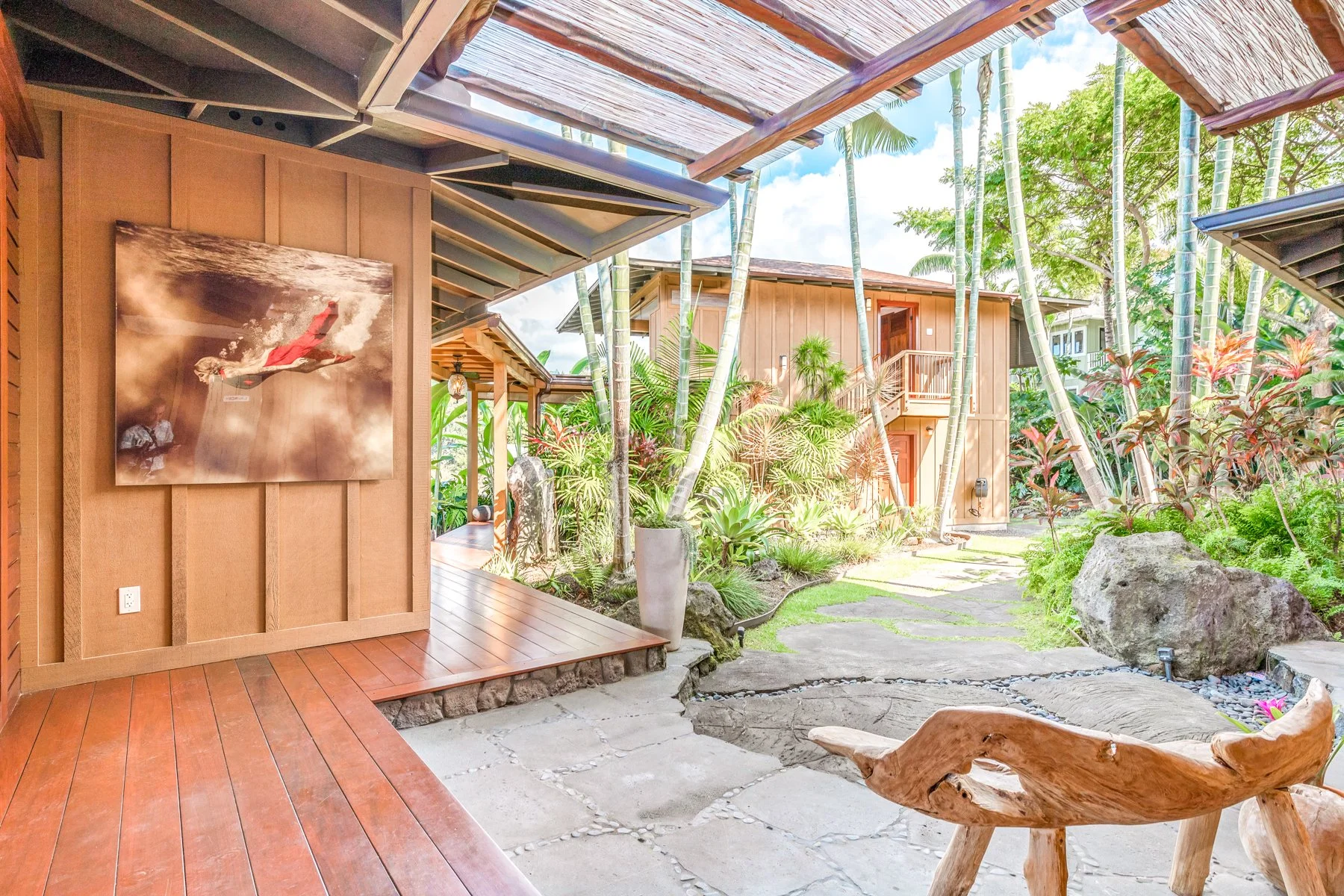 Luxury home for rent in Kona, Hawaii. — Aolani House