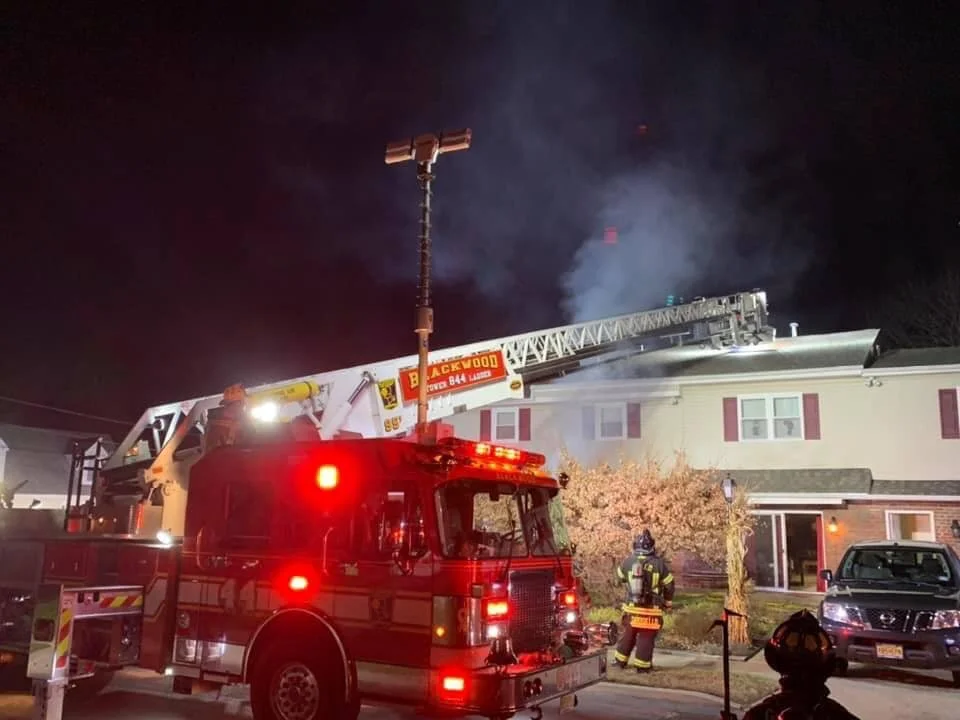 Active Chimney Fire in the First Due — Blackwood Fire Company
