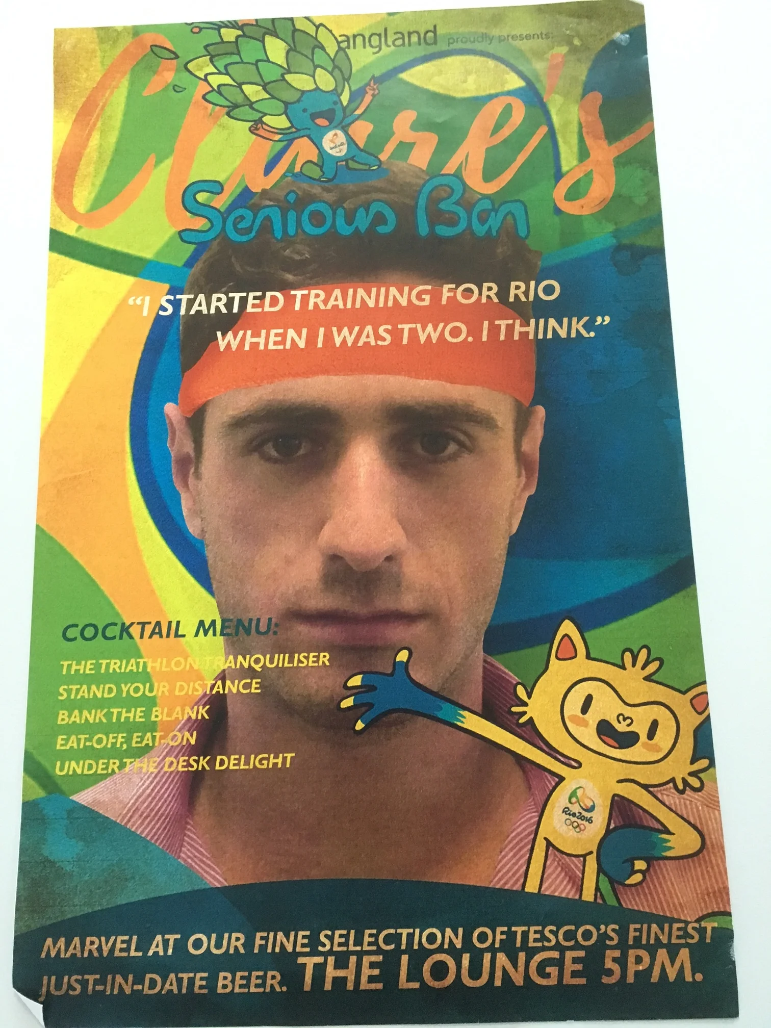 Claire's Serious Bar — Michael Pogson