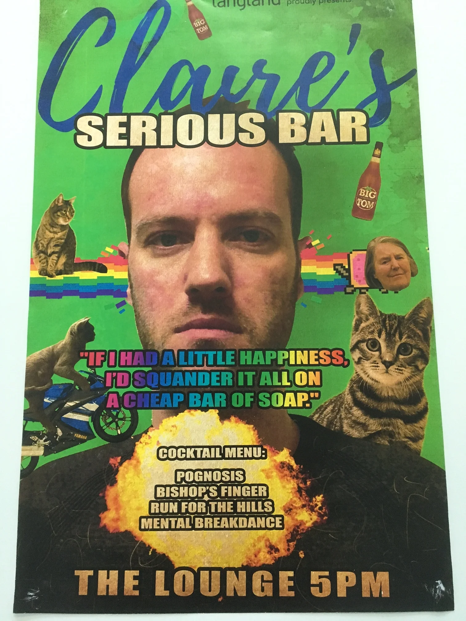 Claire's Serious Bar — Michael Pogson