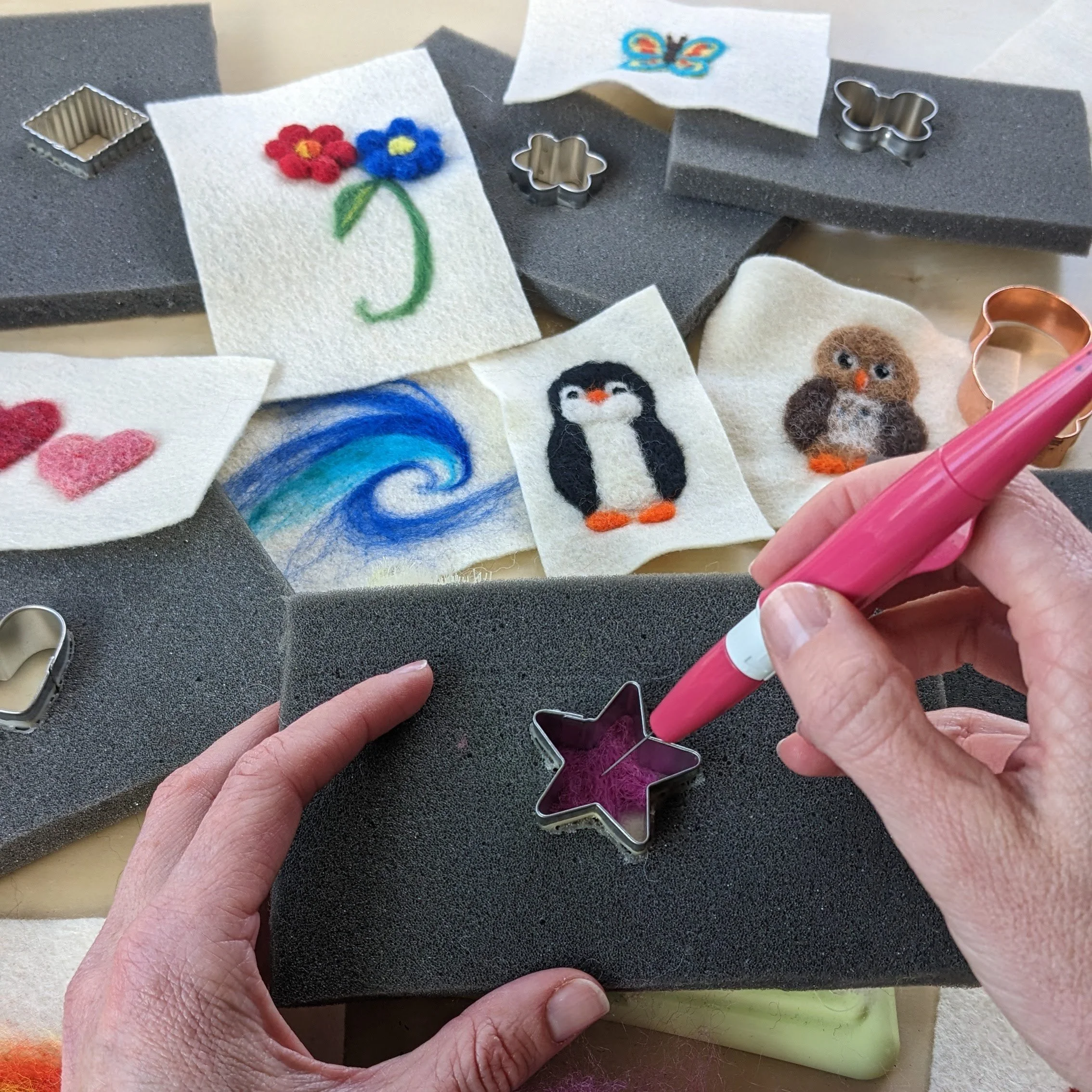 Workshops in sculptural needle felting — Stephanie Metz