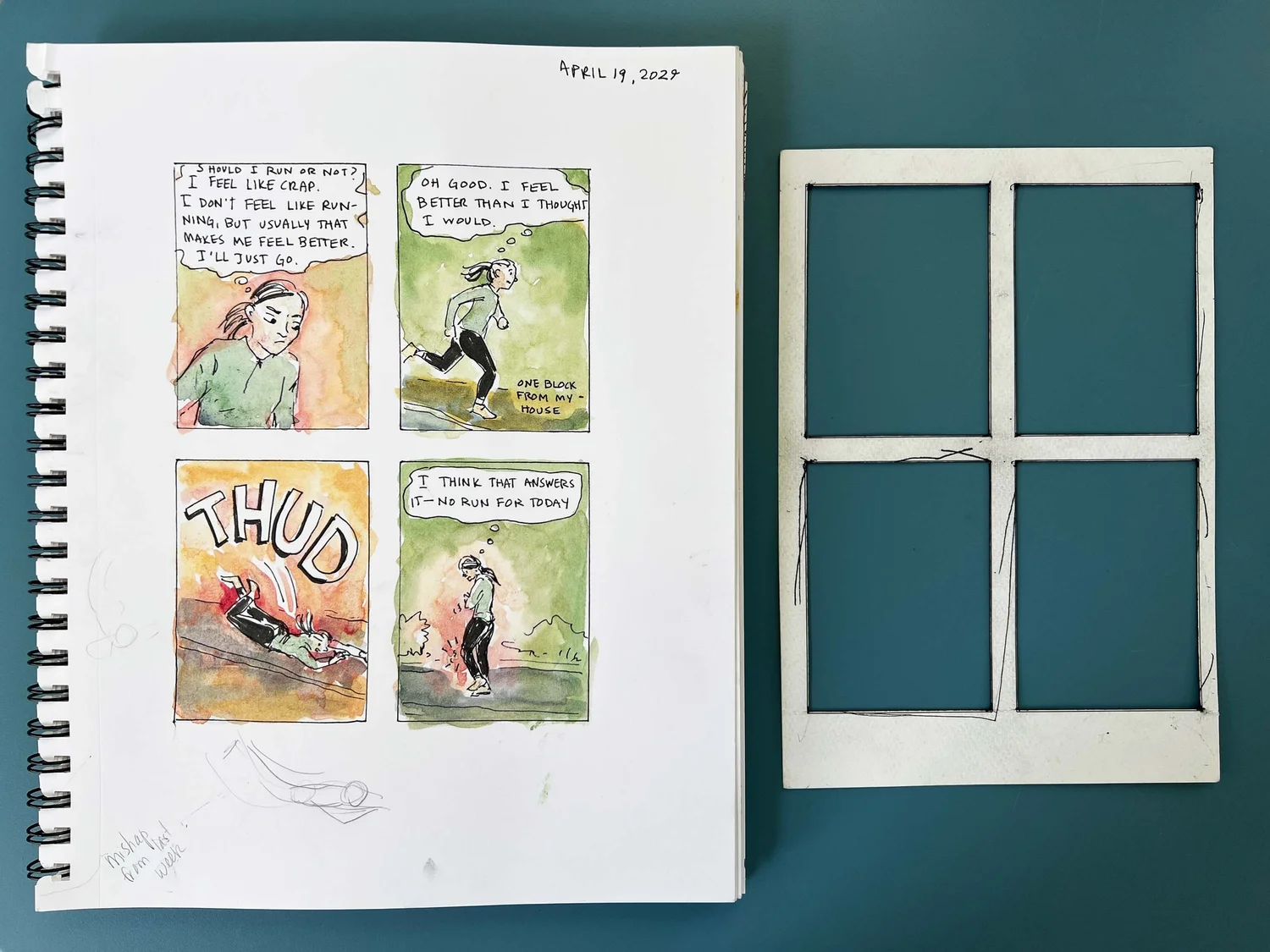 How I Make Diary Comics — K. Woodman-Maynard