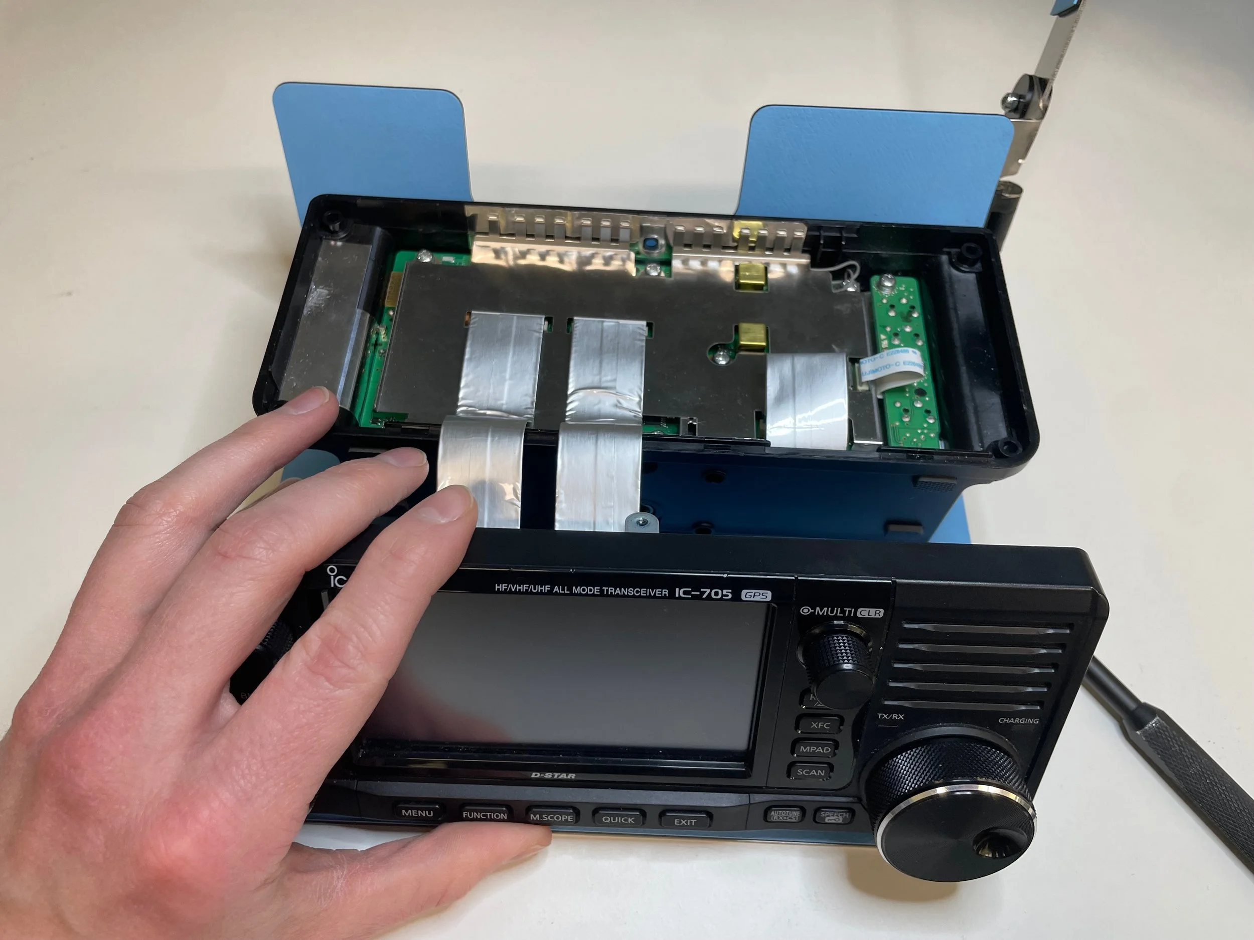 Icom 705 USB-C SEND Install Guide — iHelpU.tech