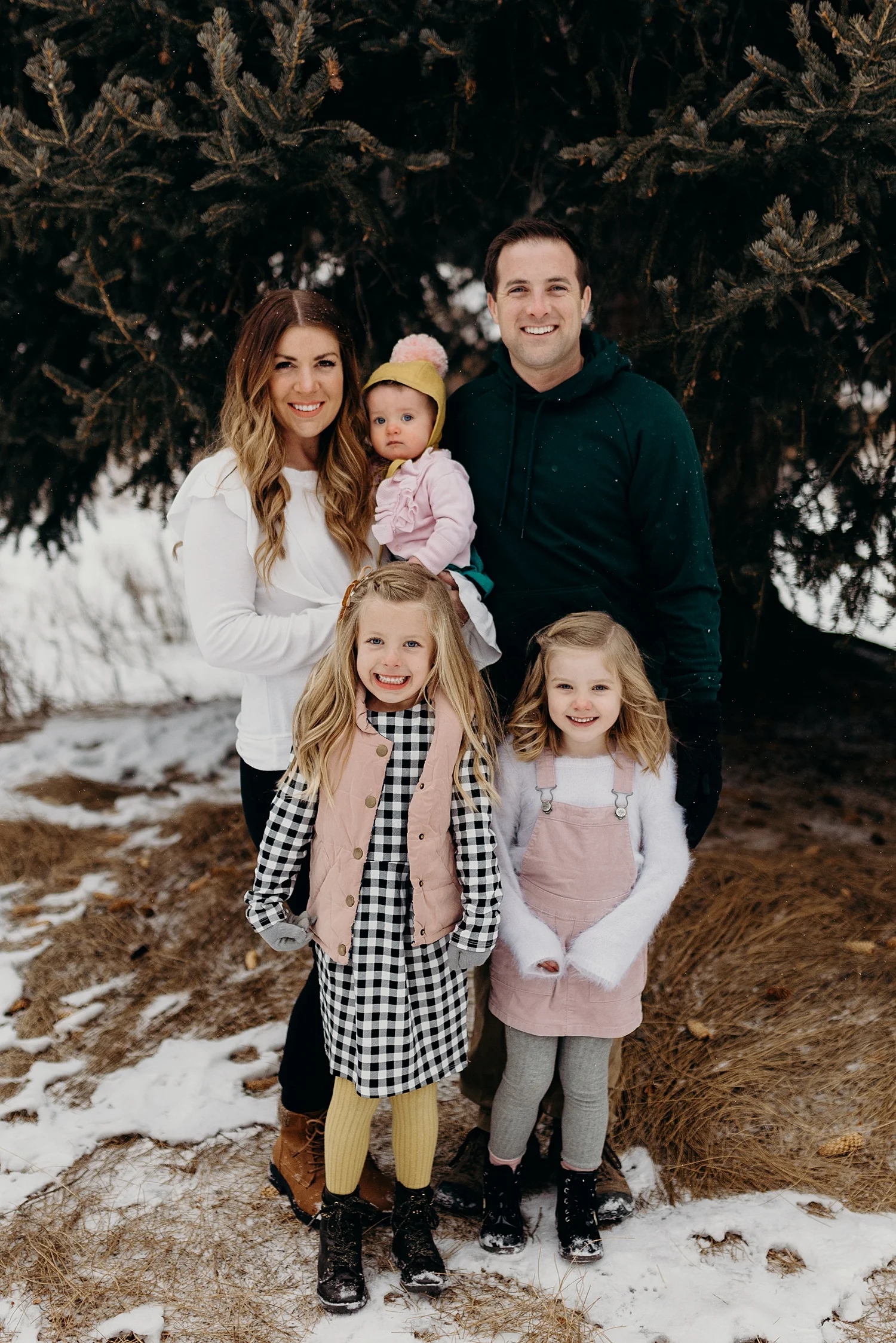 Winter Family Portrait Ideas