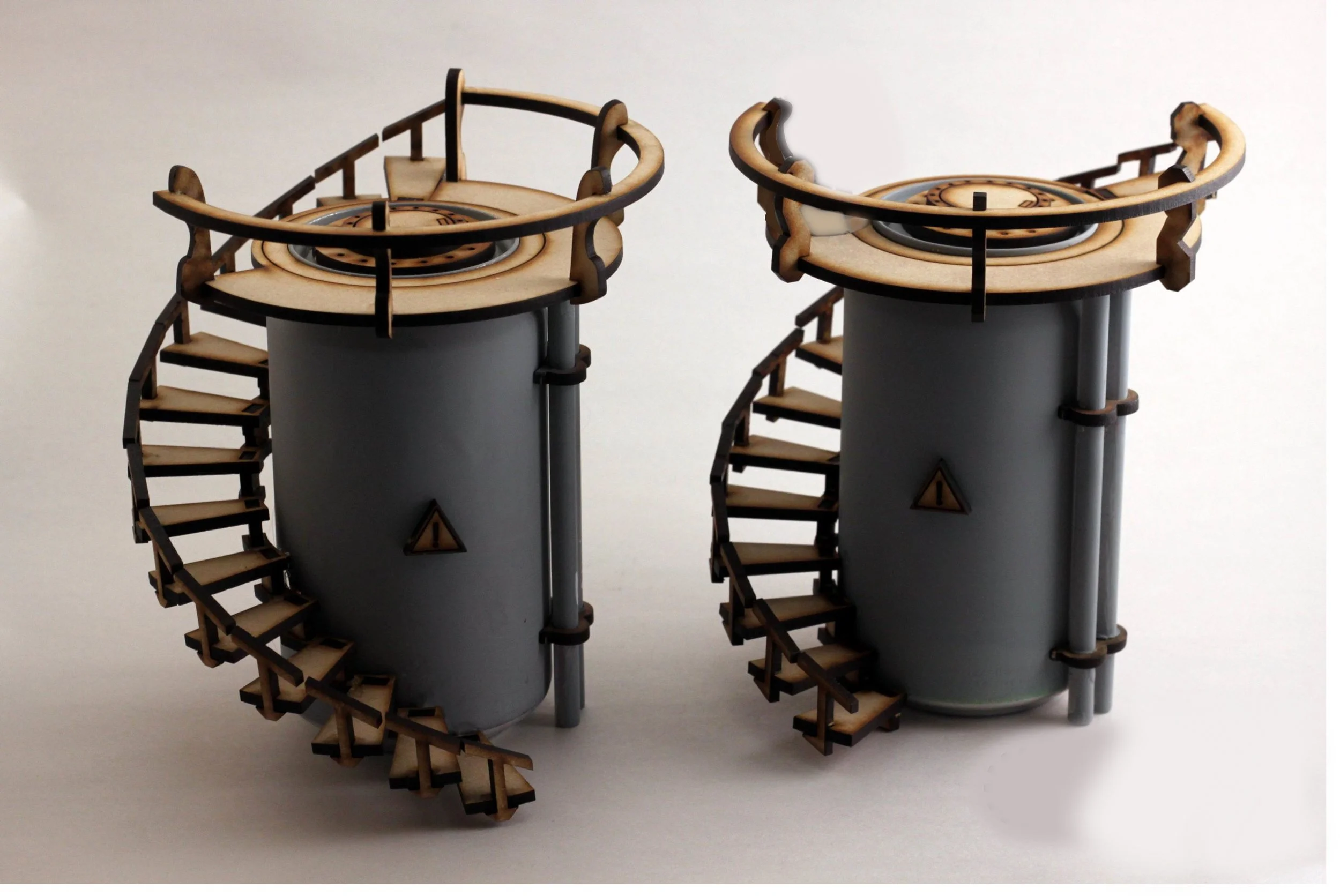 Laser cut Wargaming Terrain — Promethium Forge