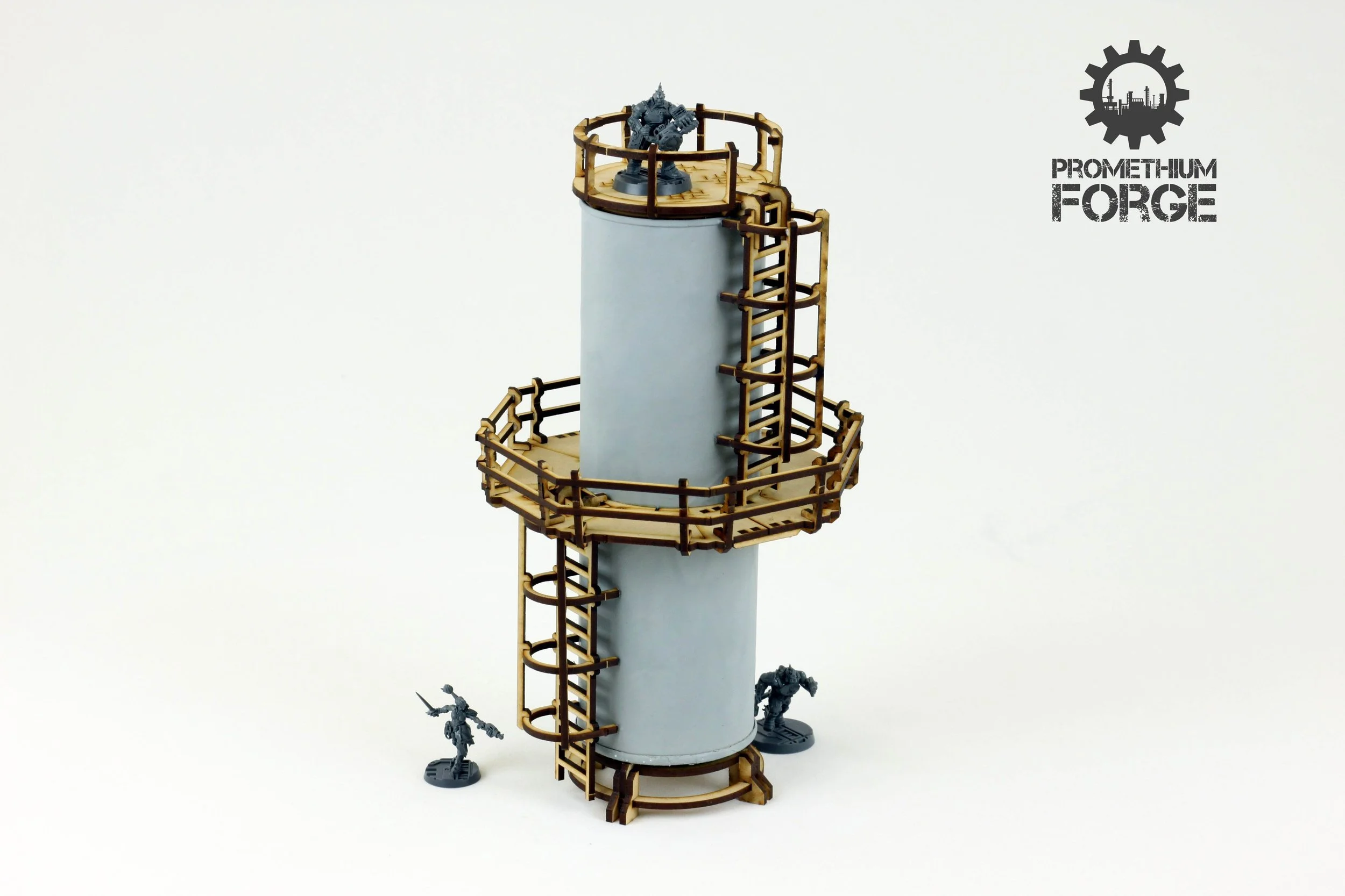 Laser cut Wargaming Terrain — Promethium Forge