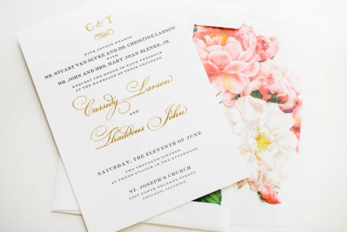 Cassidy & Thad's Blackstone Hotel Wedding - Part 1 | Sweetchic Events, Inc.